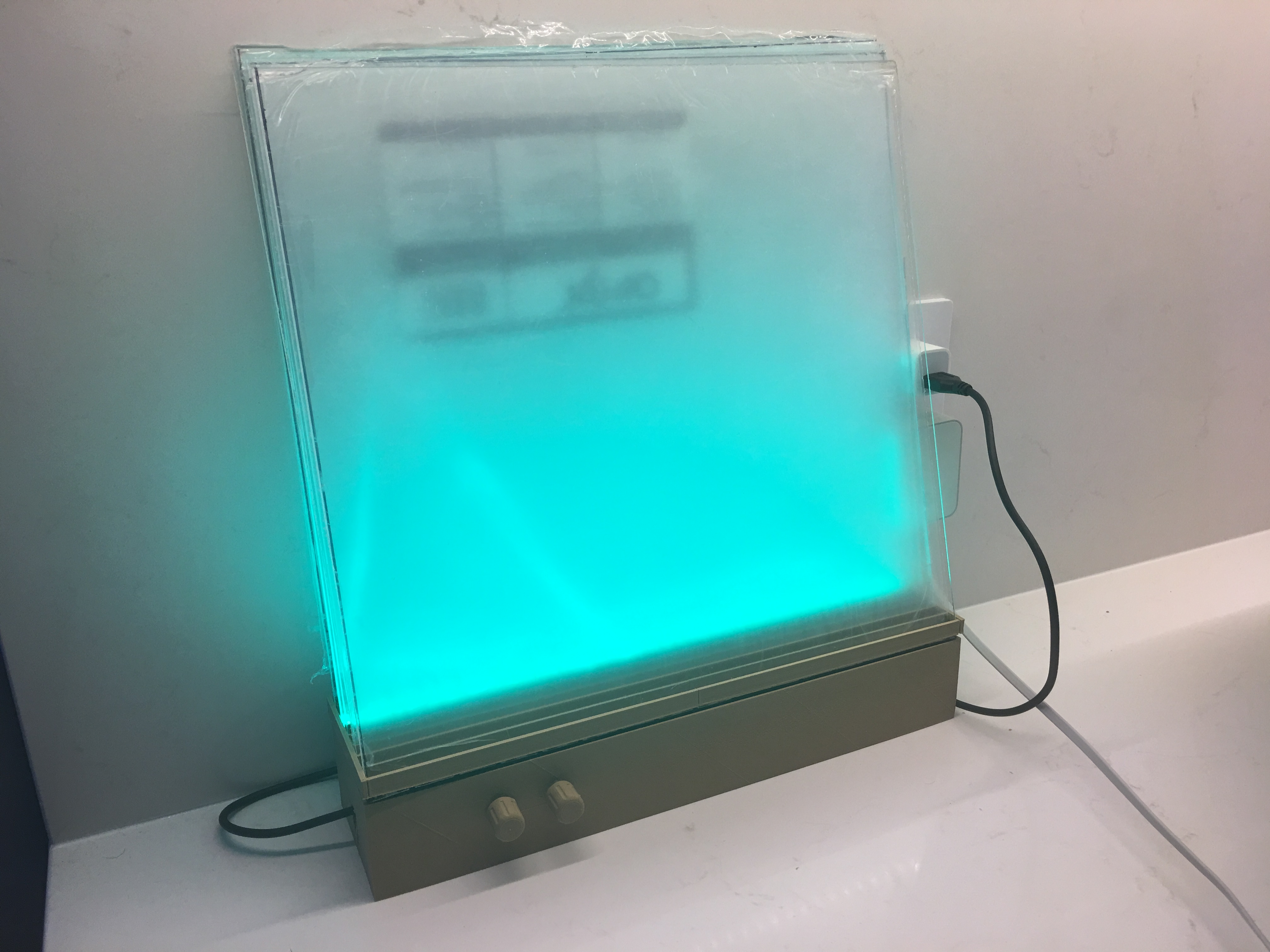 Engraved Plexiglass Animation Box With Arduino and 8 X 32 LED Neopixel Display : 5 Steps ...