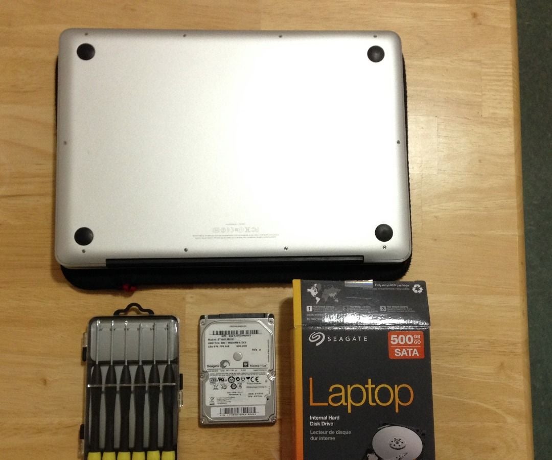Replace the Hard Drive in MacBook Pro : 4 Steps (with Pictures ...