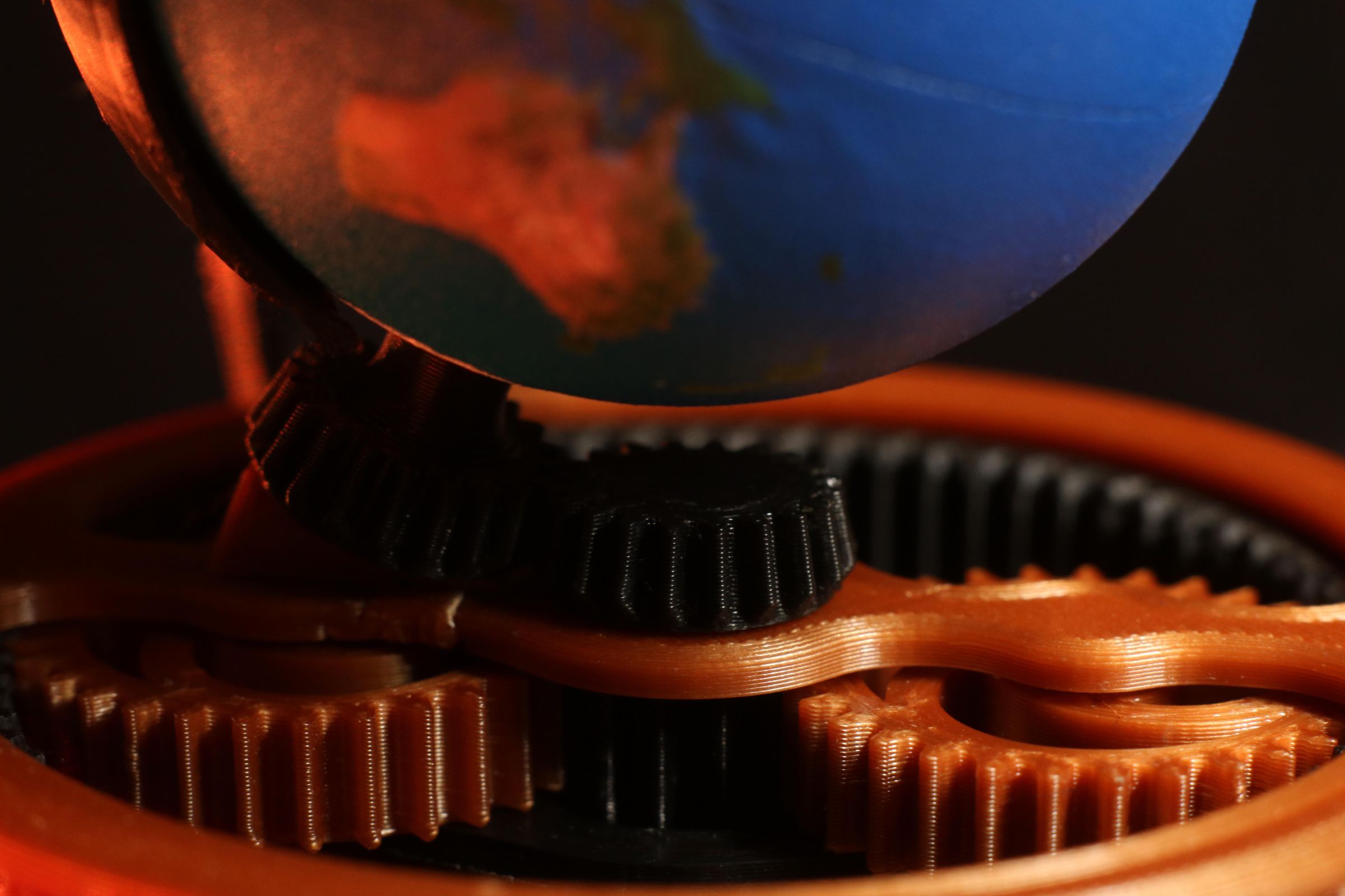 3D Printed Earth Clock : 7 Steps (with Pictures) - Instructables