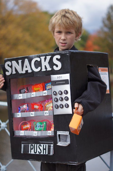 Vending Machine Costume - Instructables