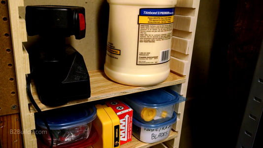 Simple Adjustable Shelves Between Wall Studs : 6 Steps (with Pictures ...
