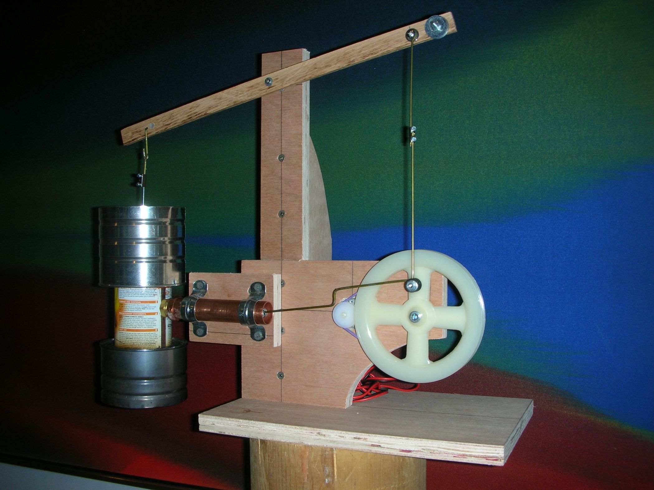 A Working, Old-Timey Stirling Engine - Hand Tools Only! : 10 Steps ...