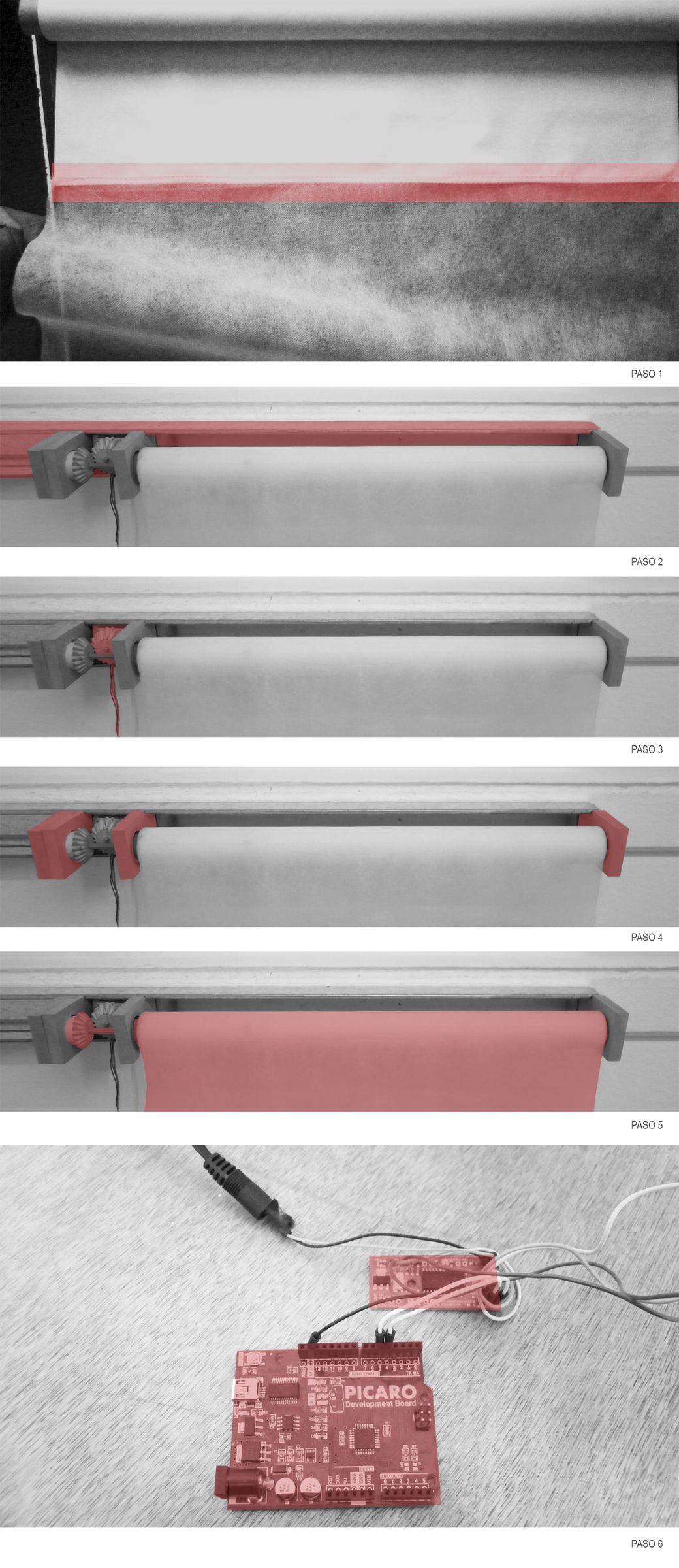 Roller Arduino Curtain : 6 Steps (with Pictures) - Instructables