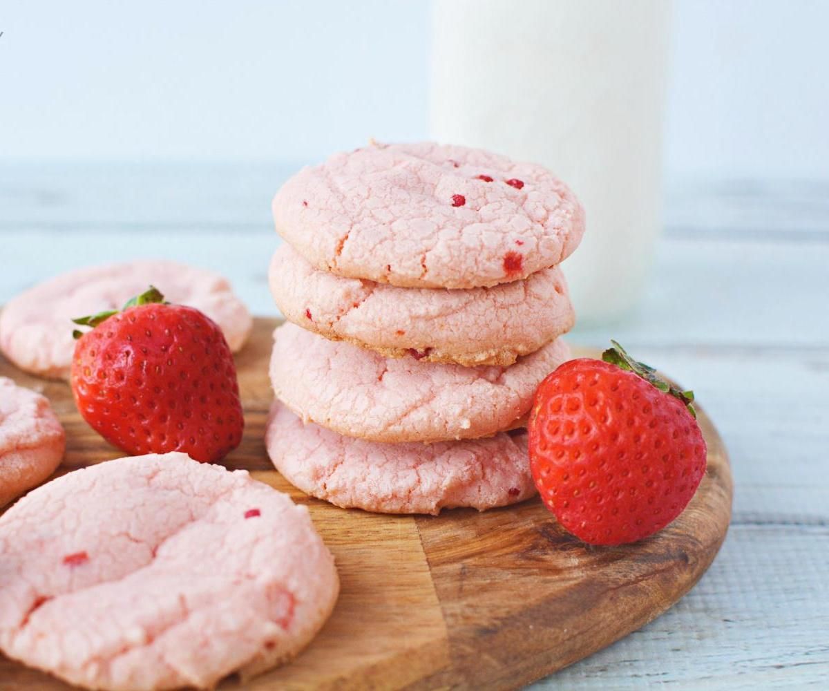 How to Make TikTok-Viral Strawberry Shortcake Cookies : 7 Steps (with Pictures) - Instructables