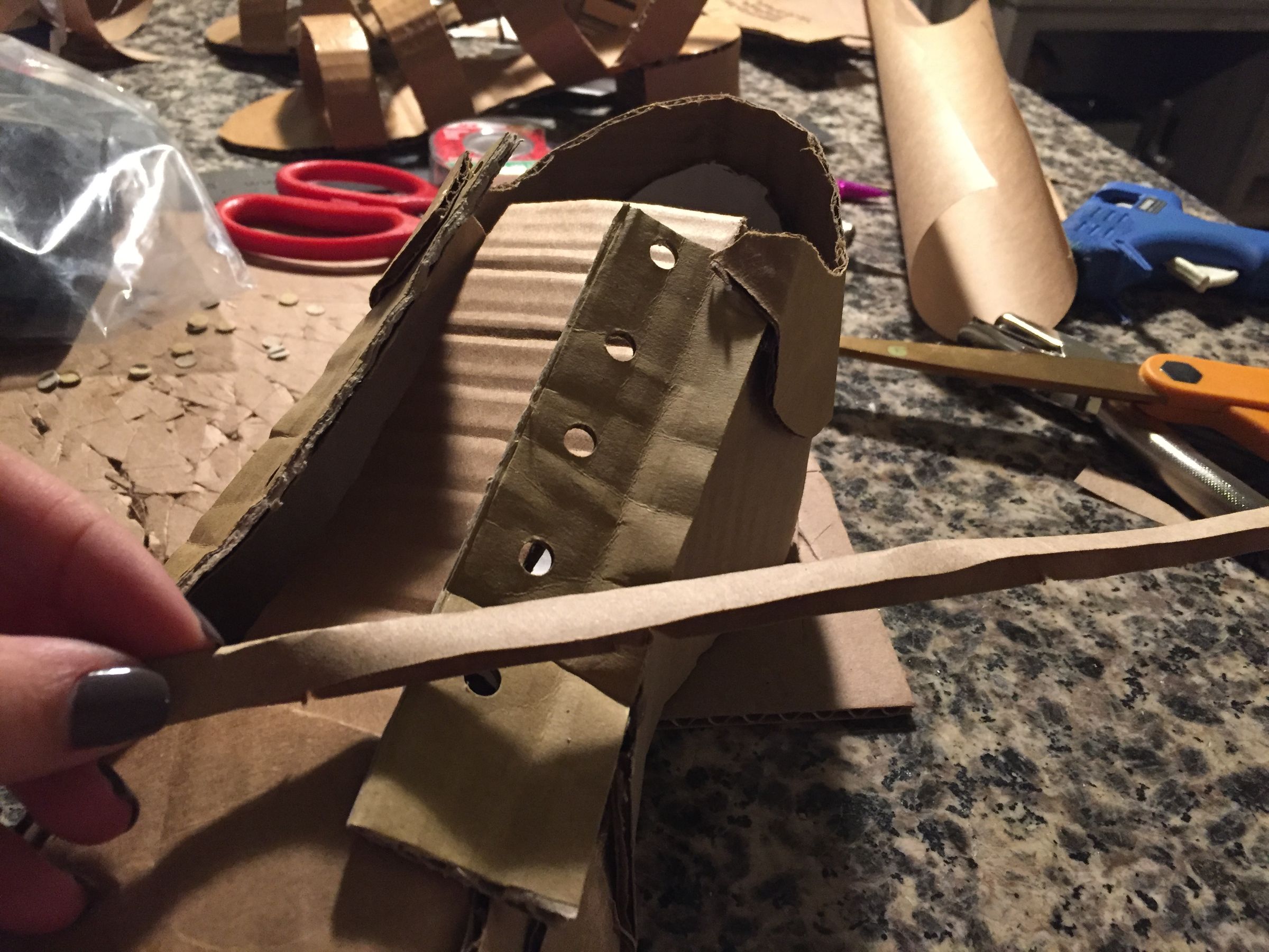 Transform Recycled Cardboard Into Shoes : 26 Steps (with Pictures ...