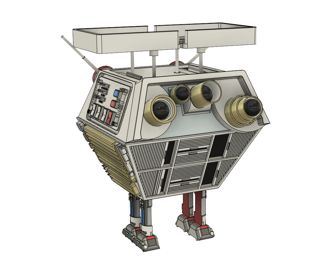 Q (Q2-28) Weapon Maintenance Droid - Instructables
