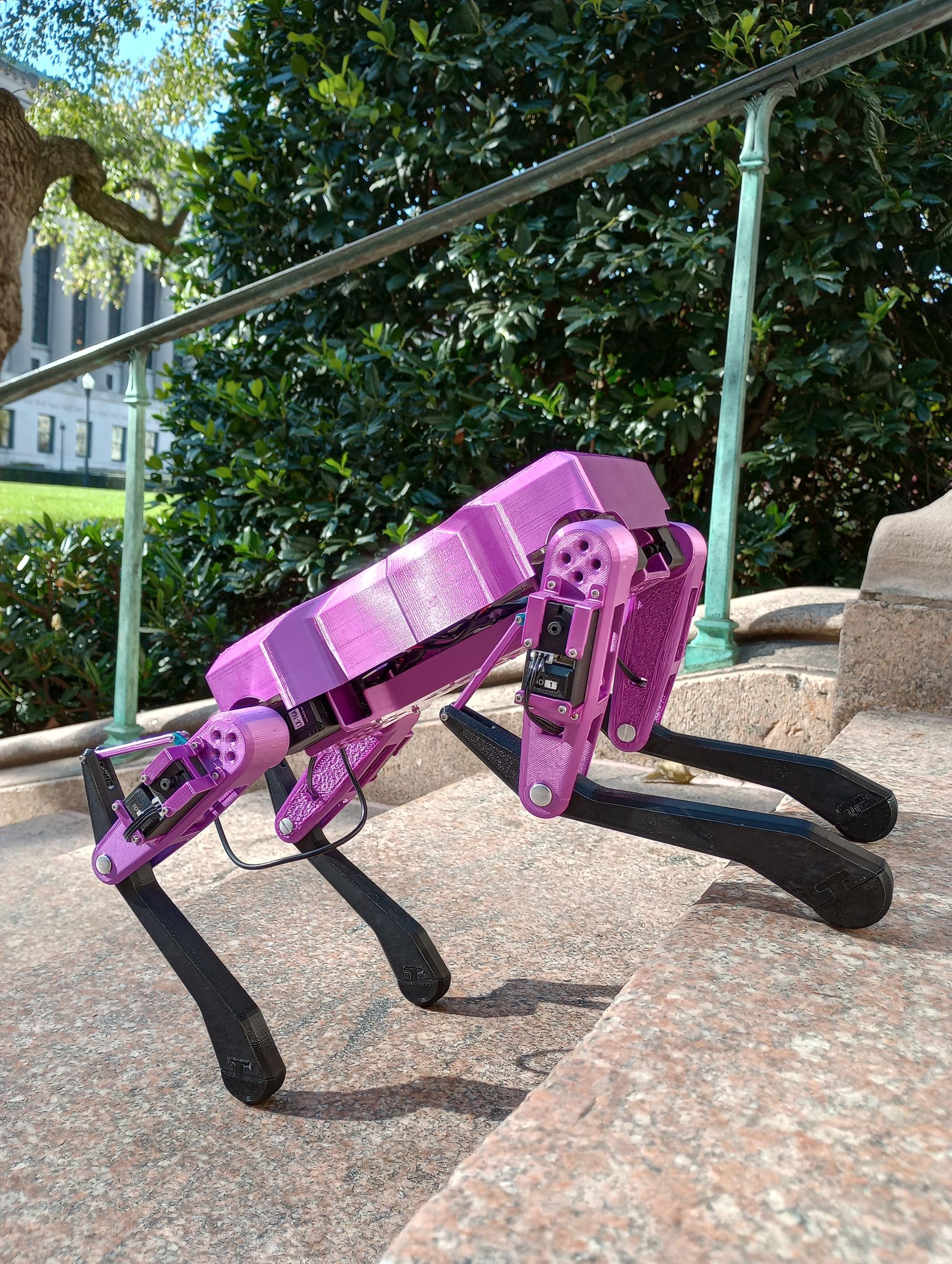 DogBot V2: Make Your Own Quadruped Robot From Scratch : 7 Steps (with ...