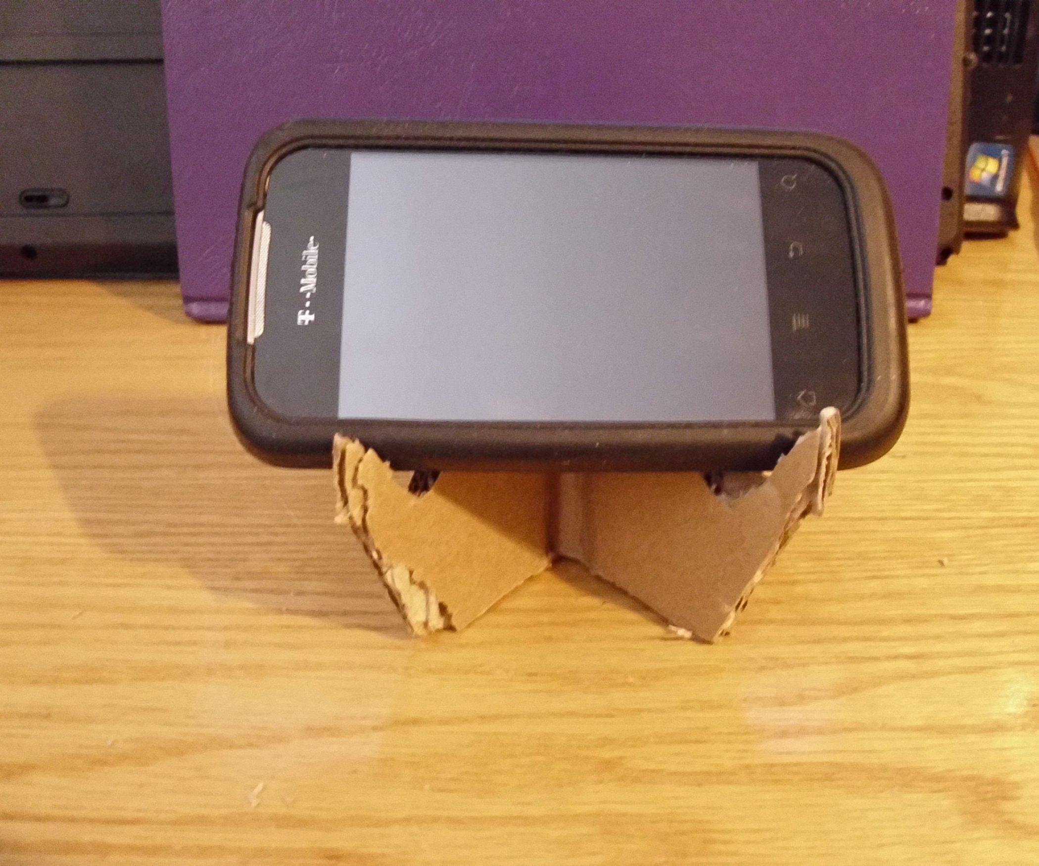 Simple Phone Stand : 3 Steps - Instructables
