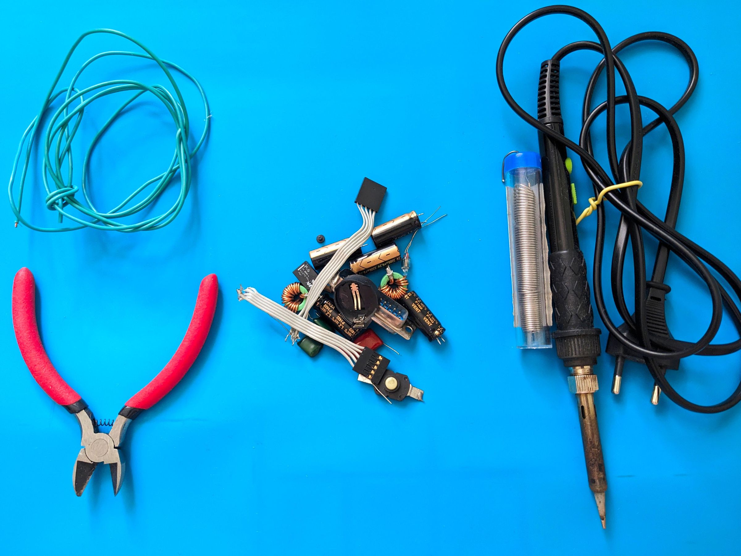 Stop Motion Puppet From Copper Wire Scraps and Electronic Waste : 6 ...