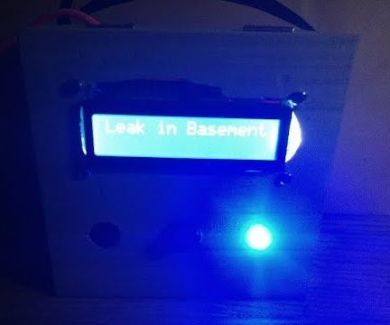 ESP8266/ESP-01 Arduino Powered MQTT Leak Detector & Remote Alarm Receiver (with Pictures ...