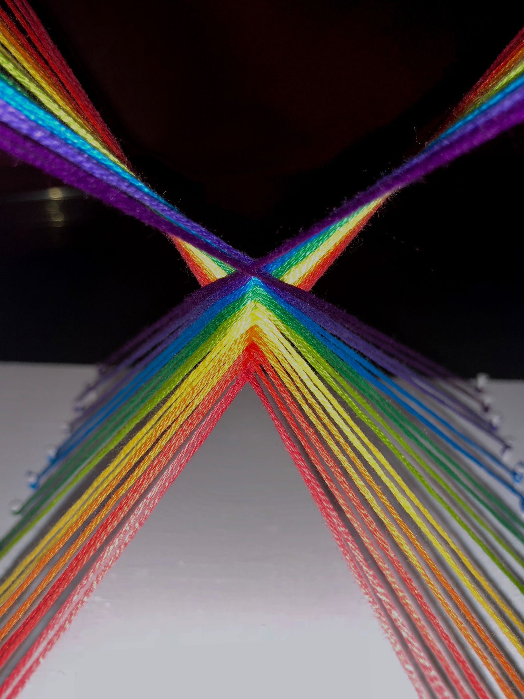 Rainbow String Art : 5 Steps (with Pictures) - Instructables