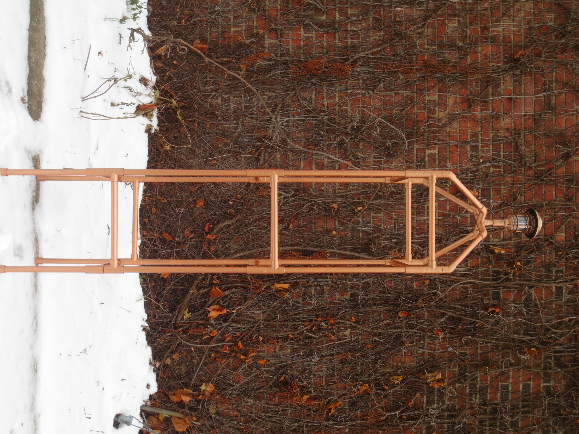 PVC Rose Arbor With a Copper Color : 9 Steps (with Pictures ...