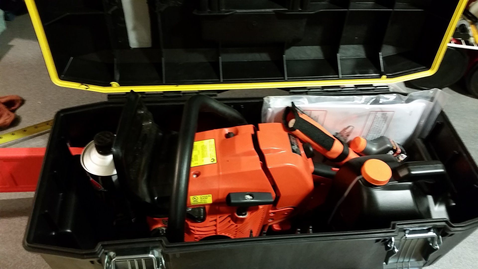 Toolbox Into Chainsaw Case : 4 Steps (with Pictures) - Instructables