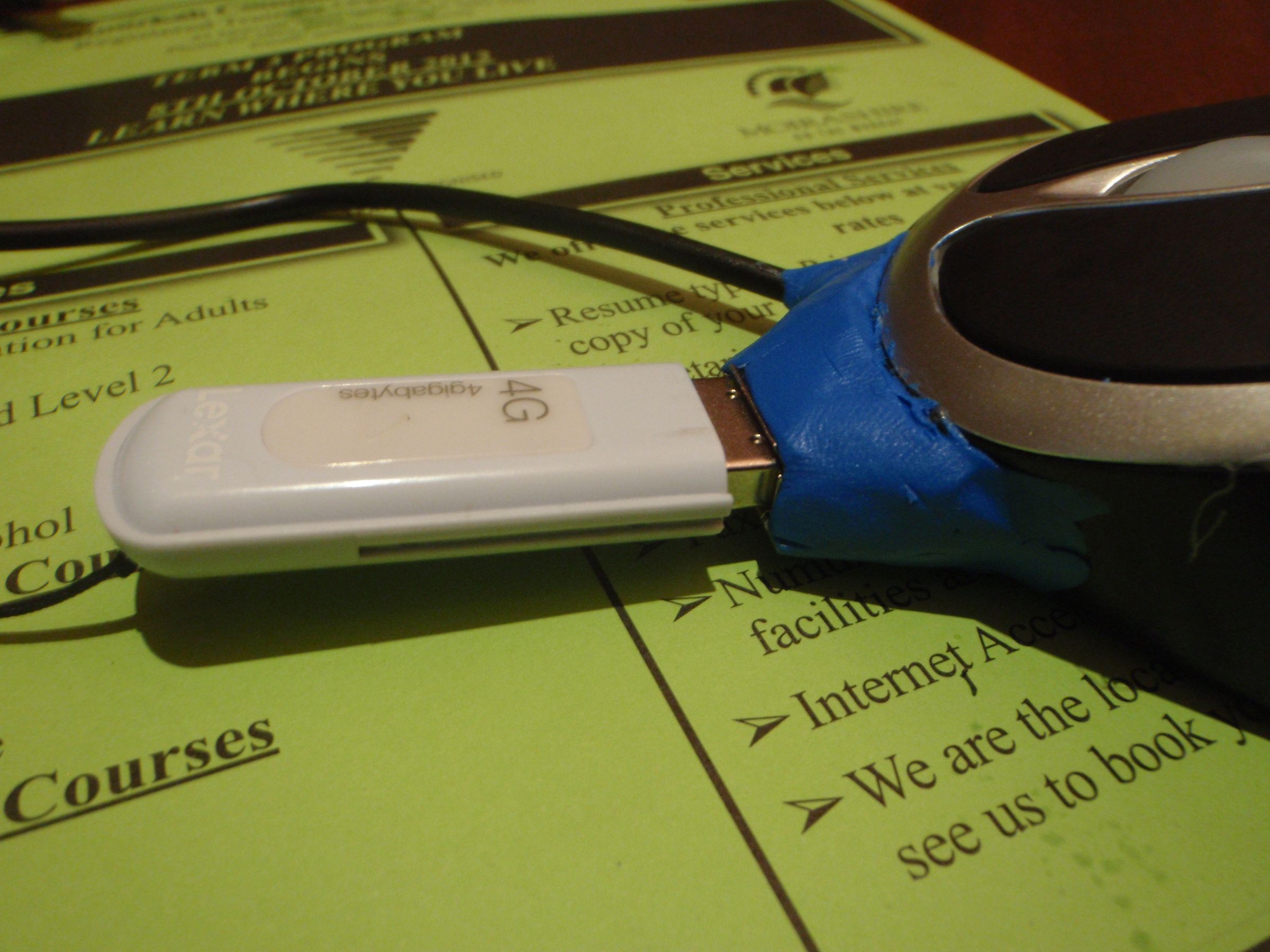 Mouse With USB Port (optional Internal Drive) : 6 Steps (with Pictures ...