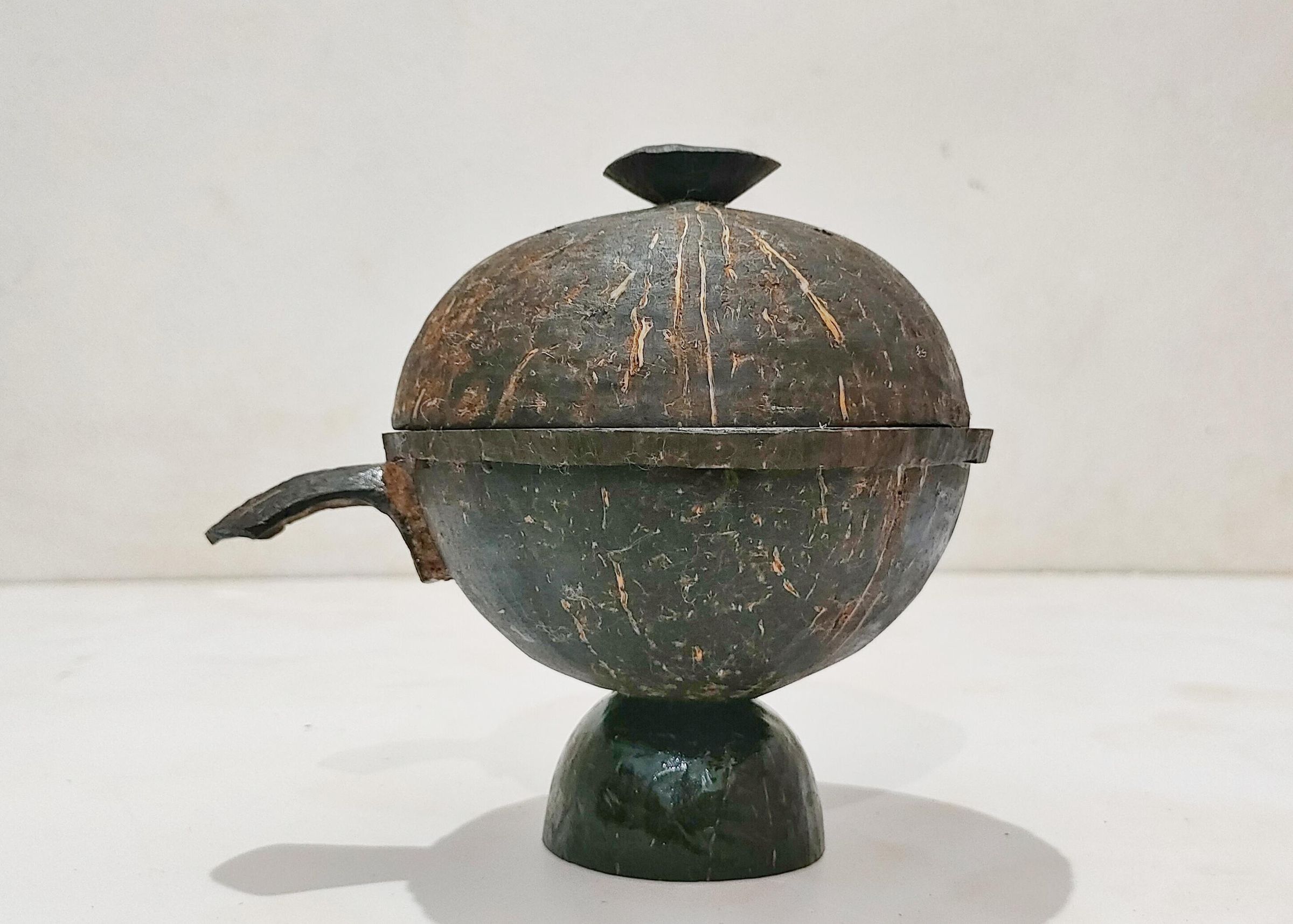 Steam Cake Maker With Coconut Shell : 3 Steps (with Pictures ...