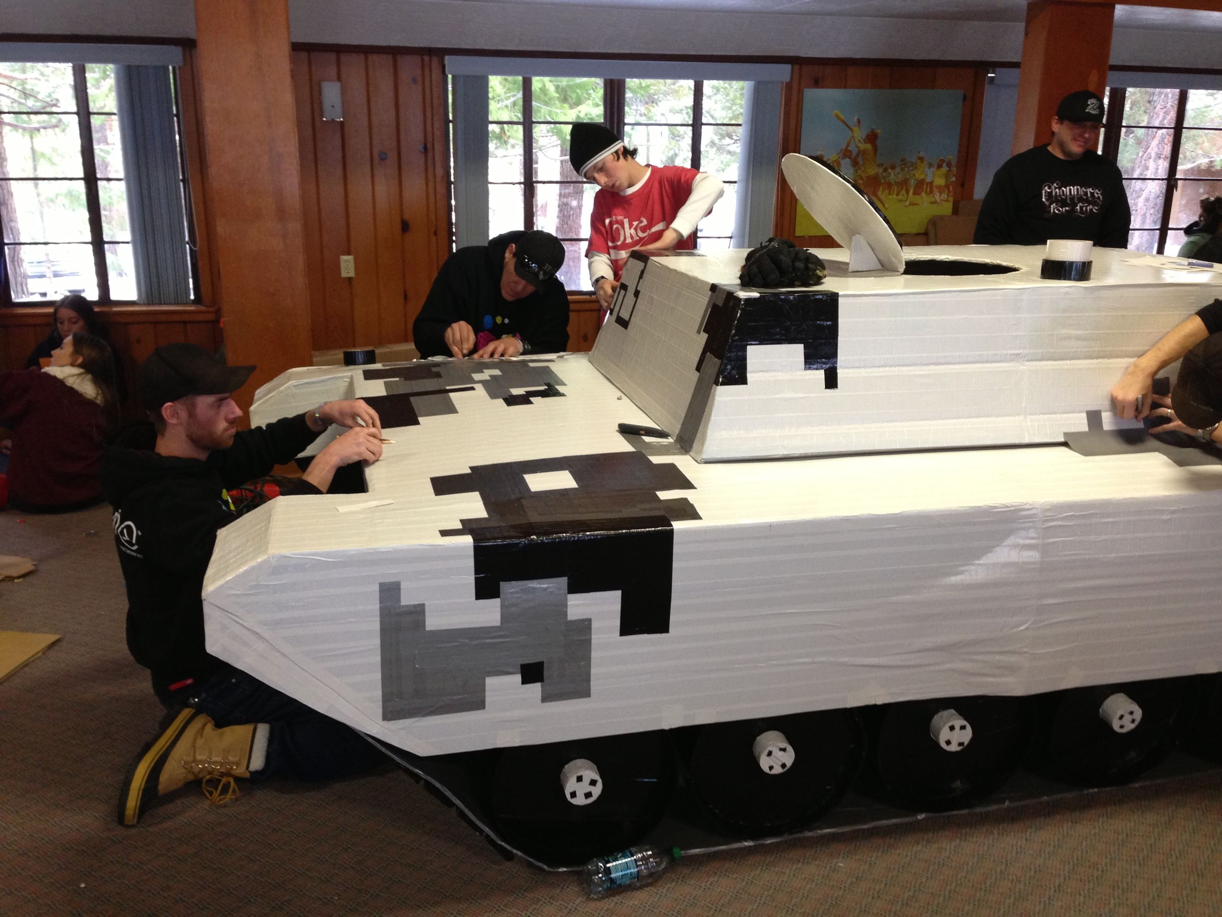 Build a Cardboard Tank : 6 Steps (with Pictures) - Instructables