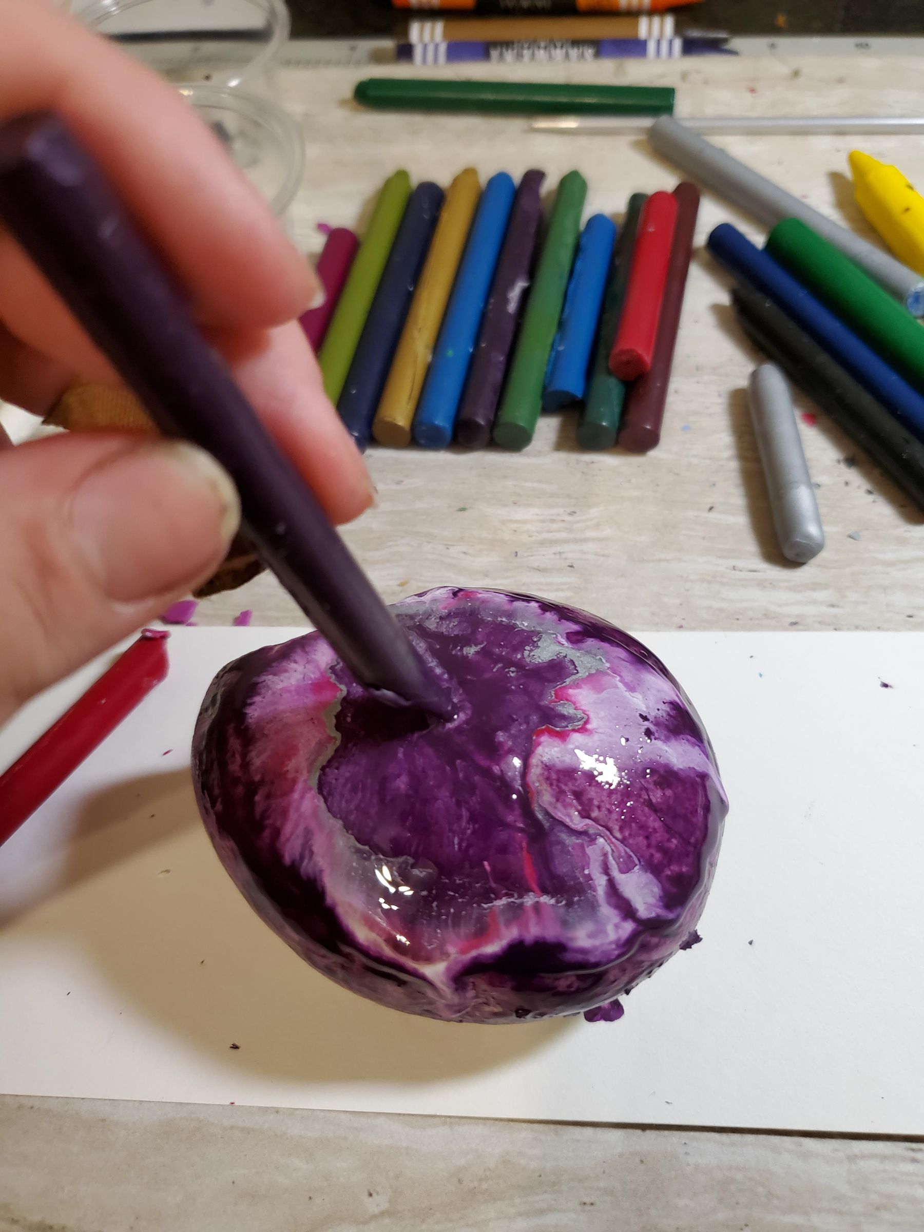 Marbled Crayon Stones : 9 Steps (with Pictures) - Instructables