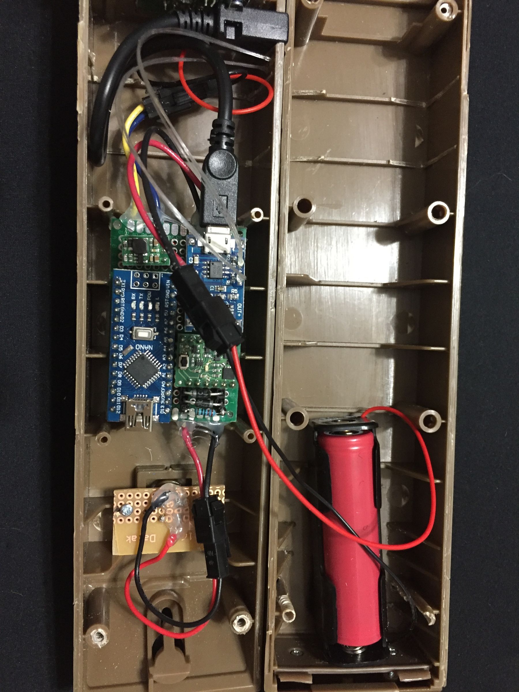 Small Footprint Arduino Nano With USB Charging Circuit (Li Ion or LIPO ...
