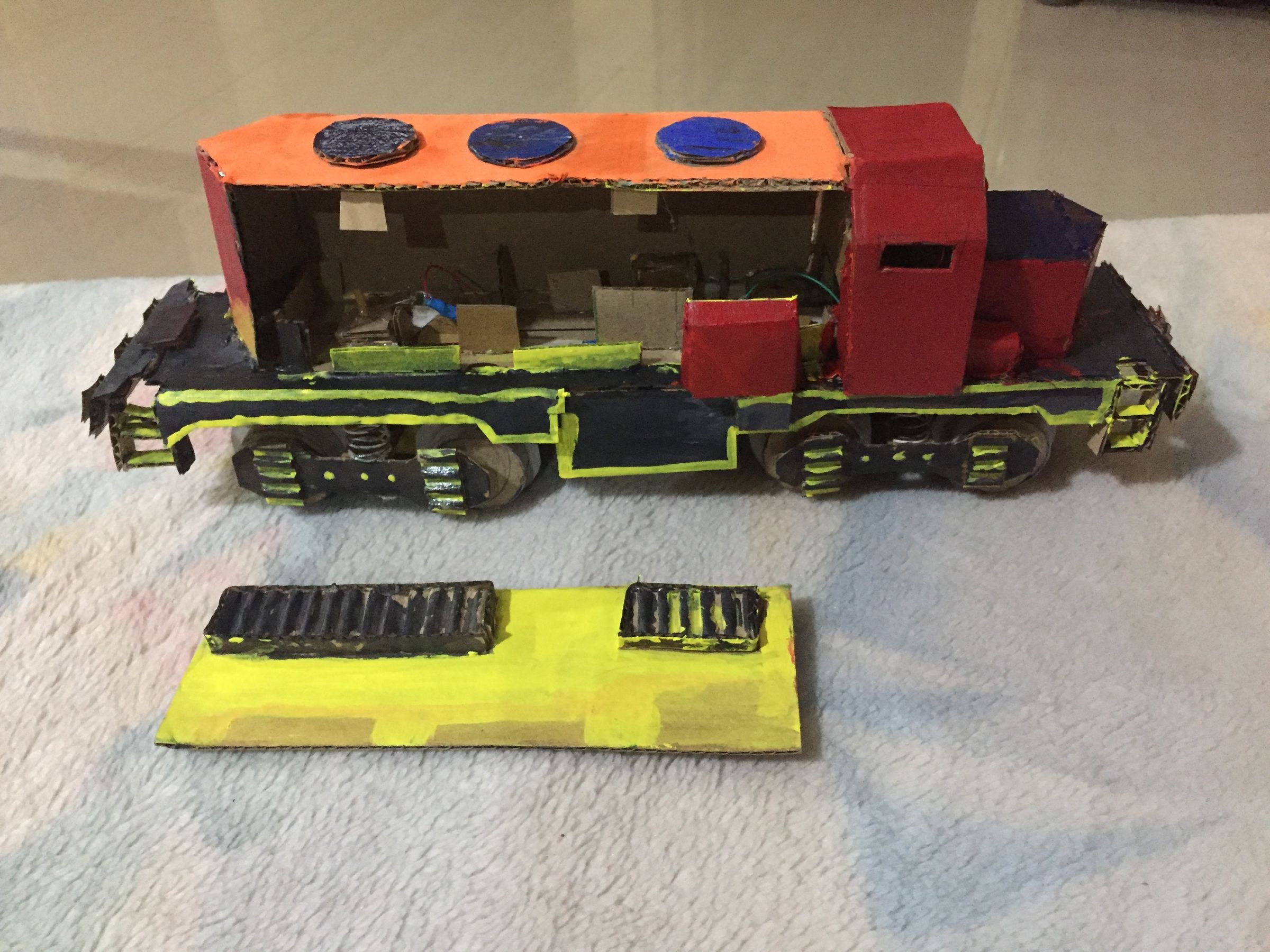 DIY Cardboard Train Engine : 5 Steps (with Pictures) - Instructables