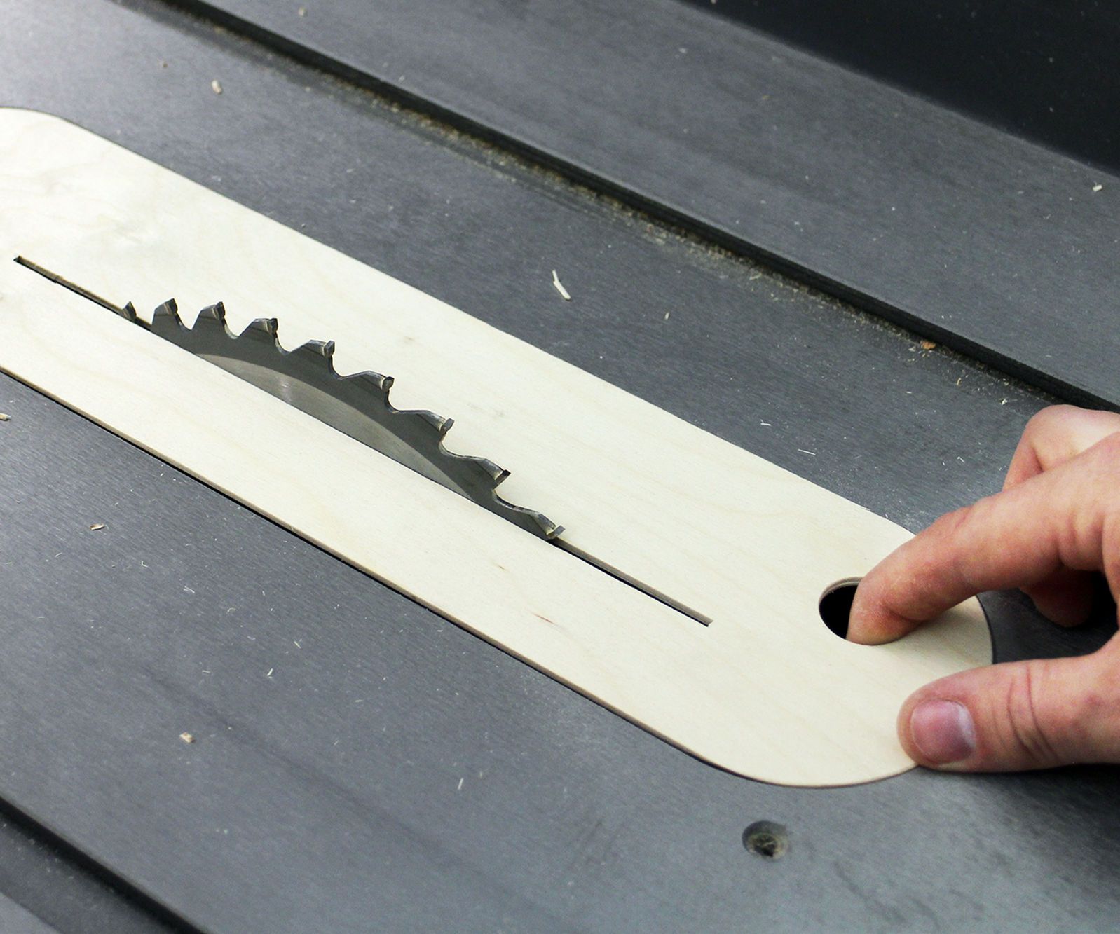 DIY Zero Clearance Table Saw Insert : 10 Steps (with Pictures ...