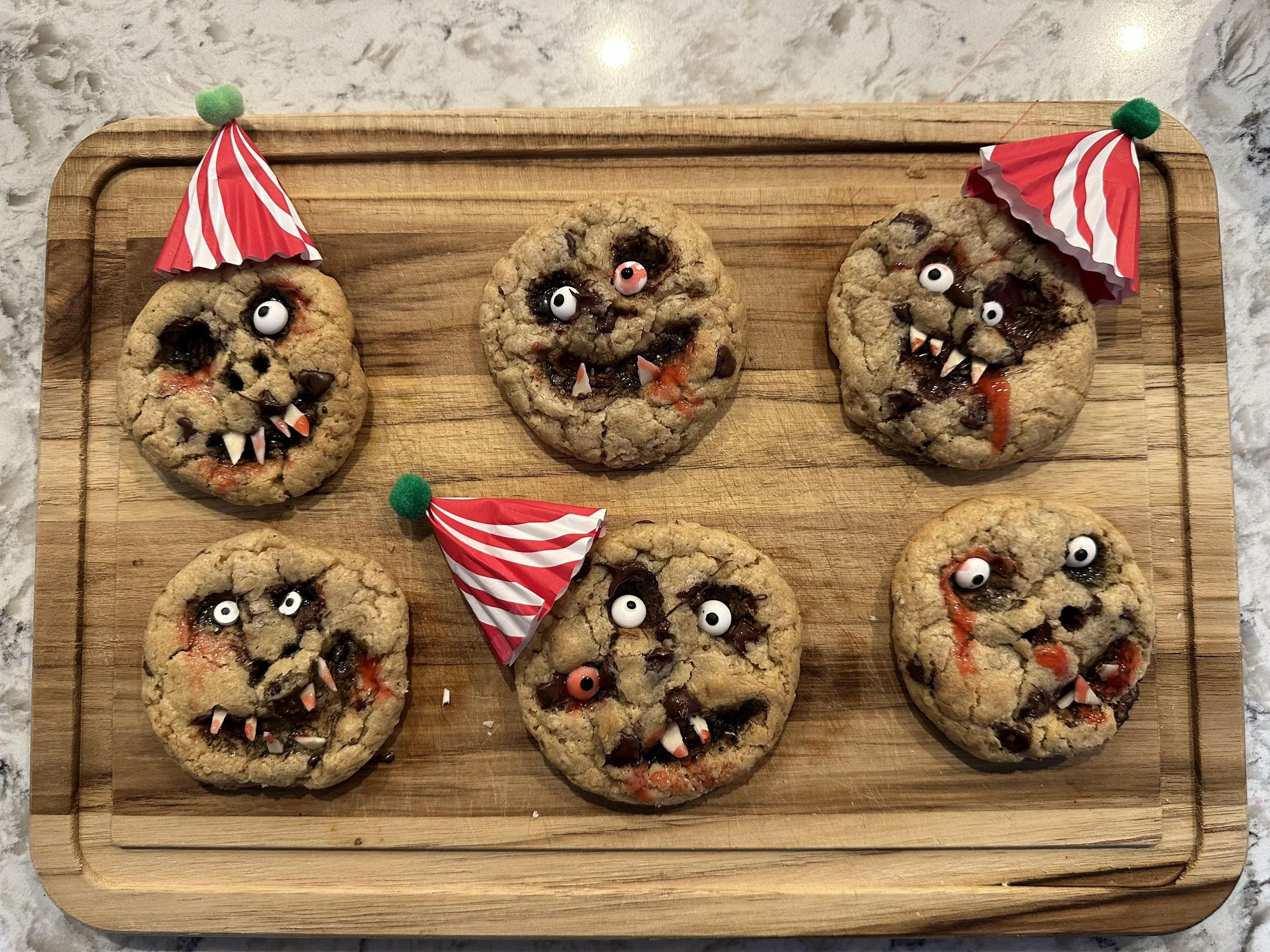Creepy Chocolate Chip Cookies : 3 Steps (with Pictures) - Instructables