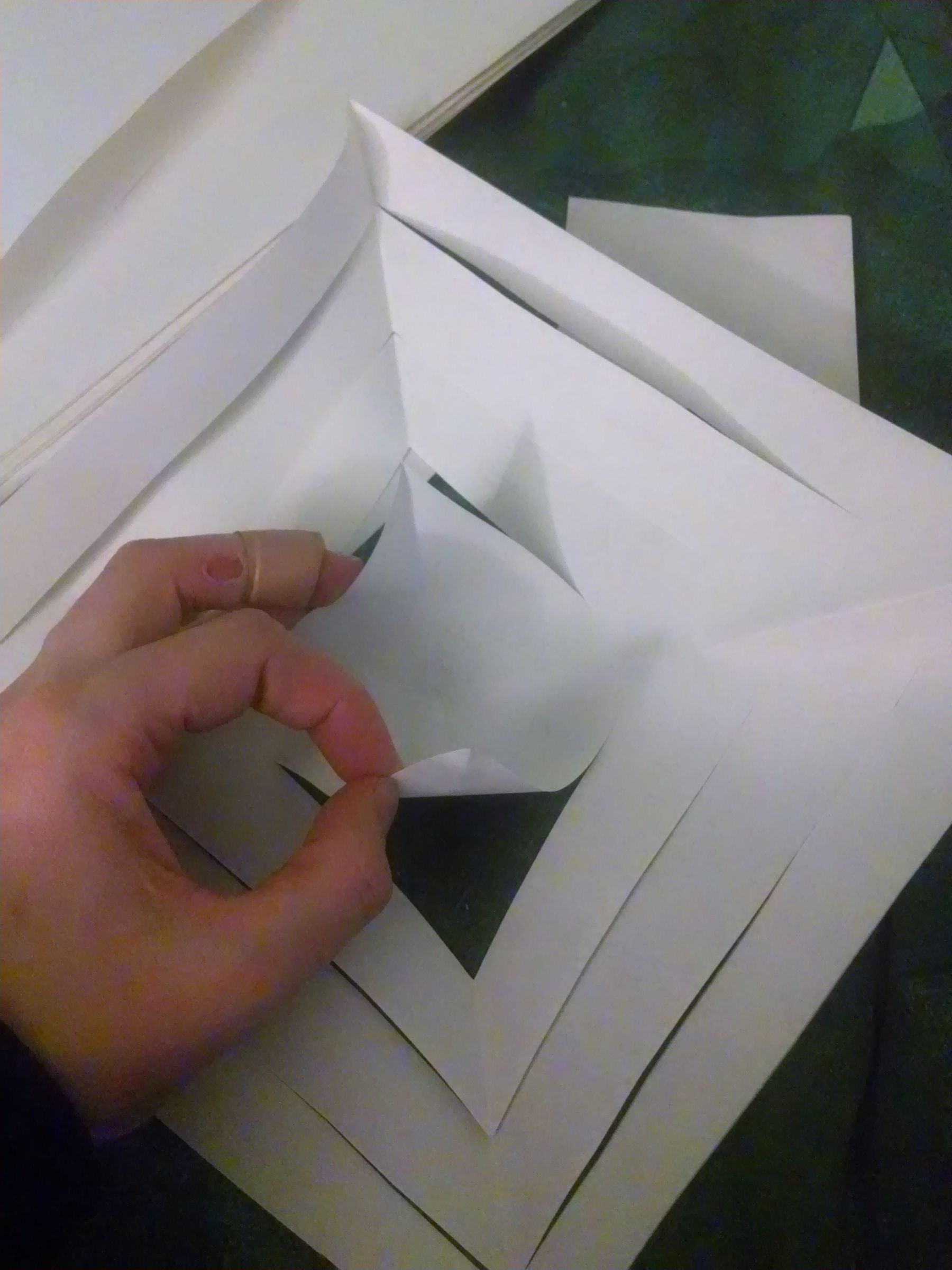 3d Snowflake Step By Step