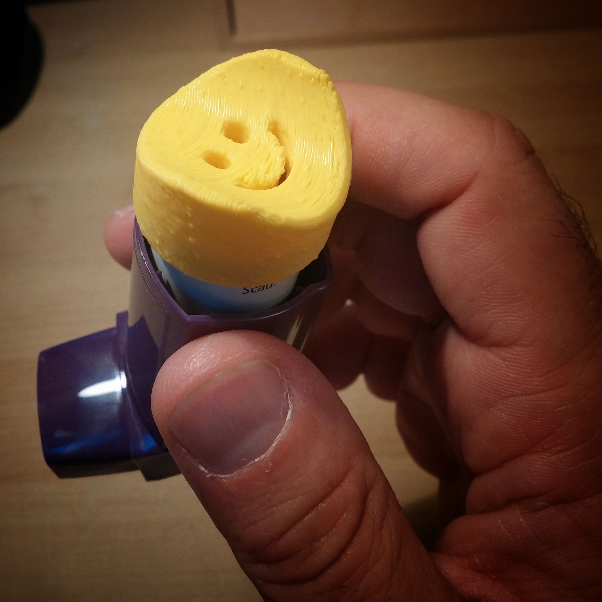 3D Printed Ergonomic & Friendly Asthma Inhaler - Instructables