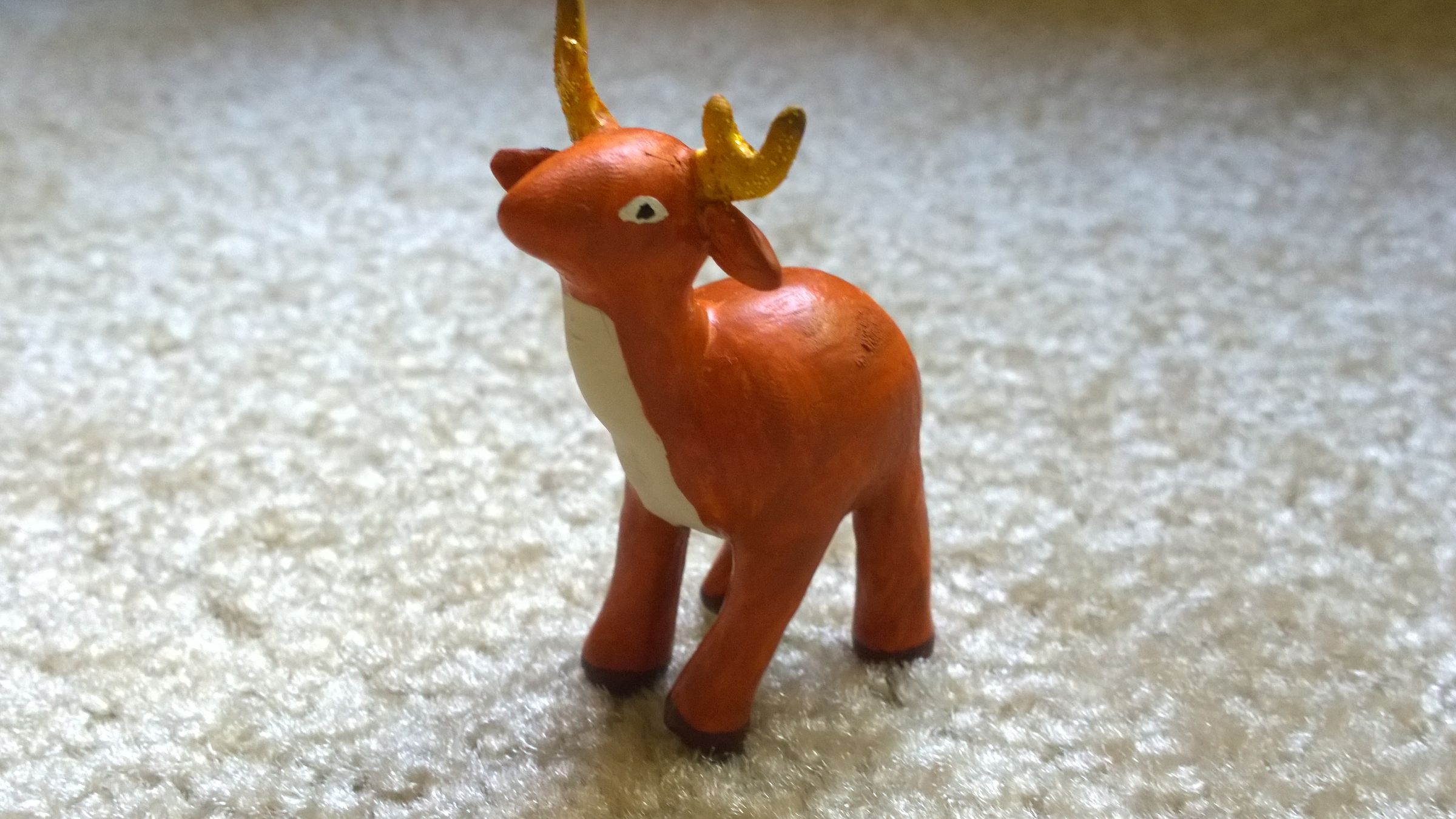 Quick N Easy Polymer Clay Reindeer : 5 Steps - Instructables