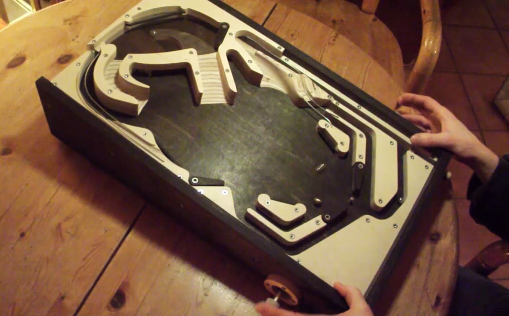 Mechanical Table Pinball (IMPROVED Instructable) : 8 Steps (with ...