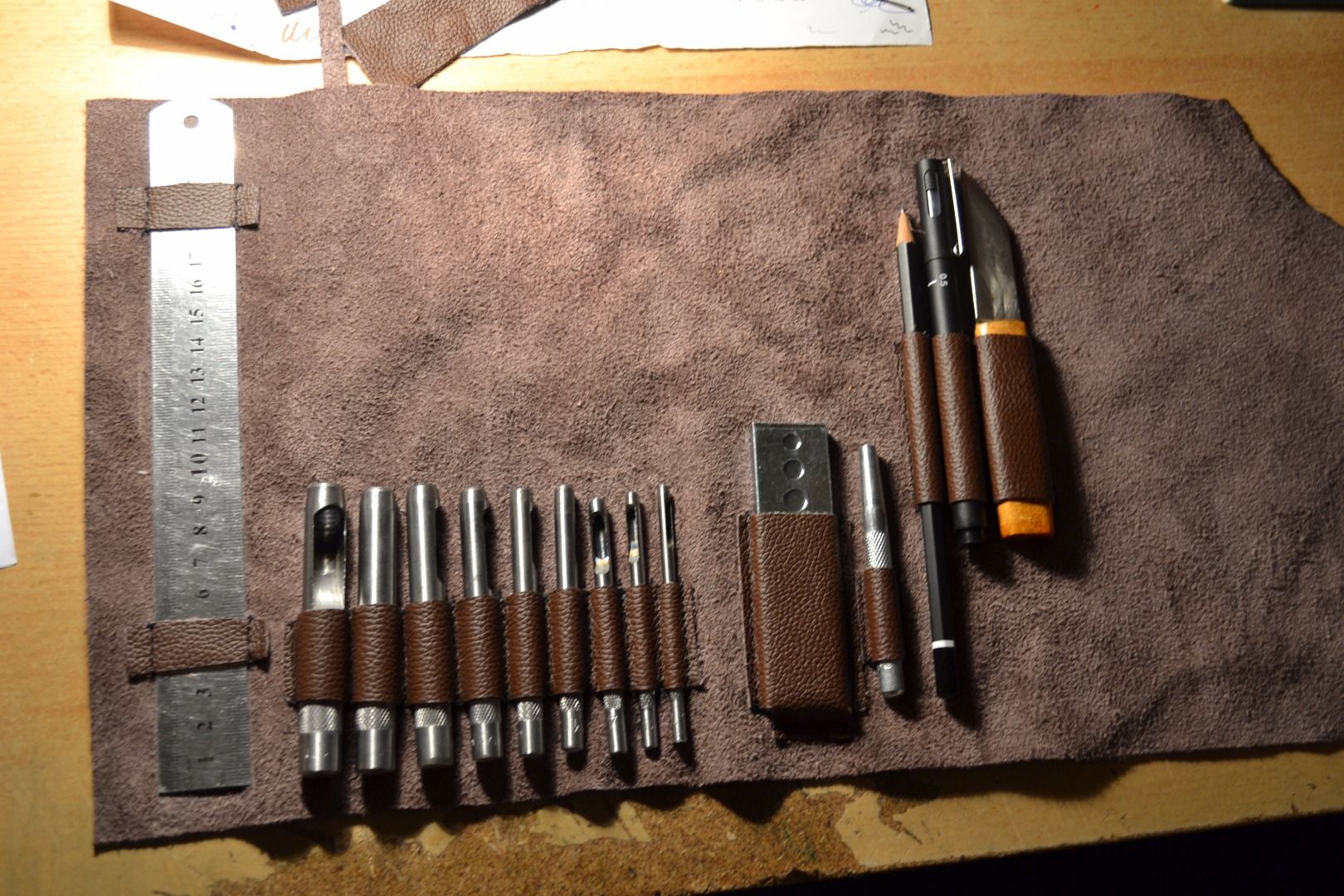 Leather Tool Roll : 3 Steps (with Pictures) - Instructables