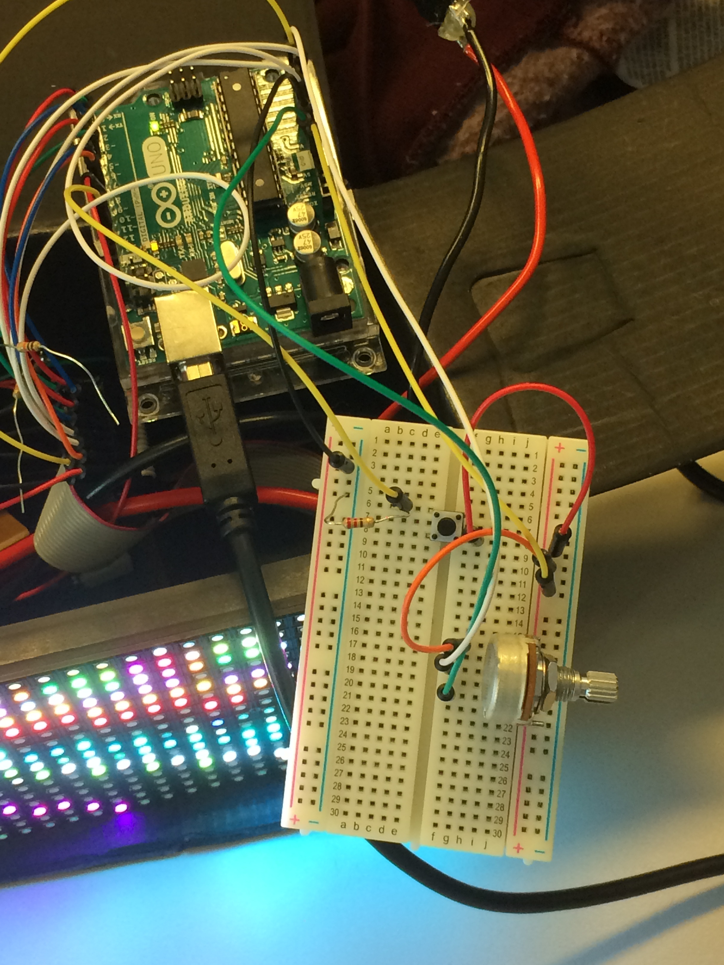 Arduino Led Matrix Colouring Game : 6 Steps - Instructables