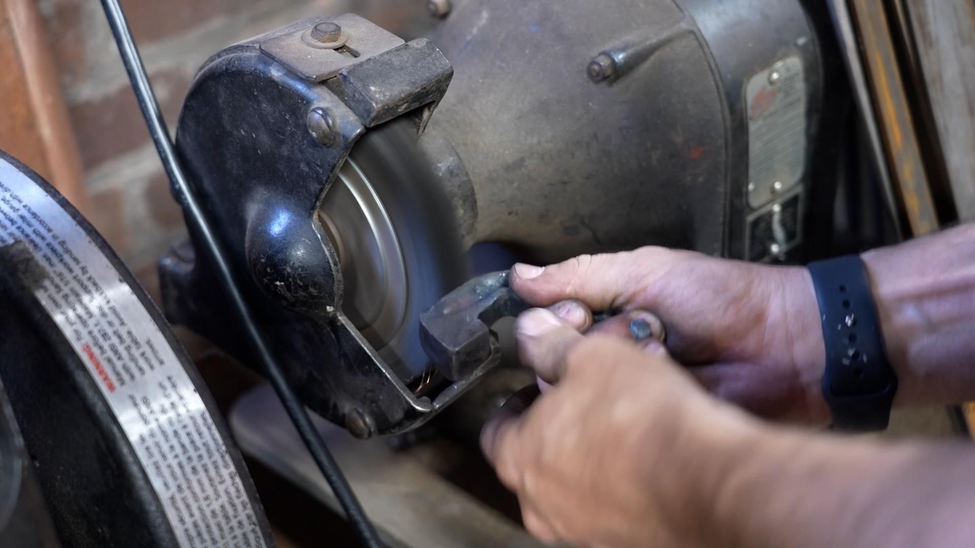 Making a C-Clamp From a Railroad Spike : 13 Steps (with Pictures ...
