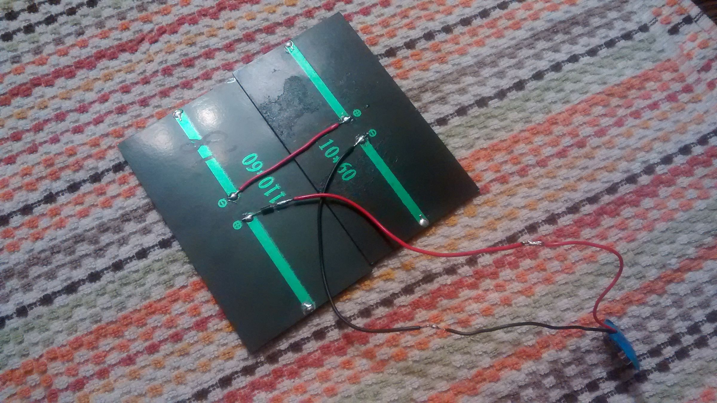 $3 Solar Powered 9 Volt Battery Charger – Perfect First Time Project ...