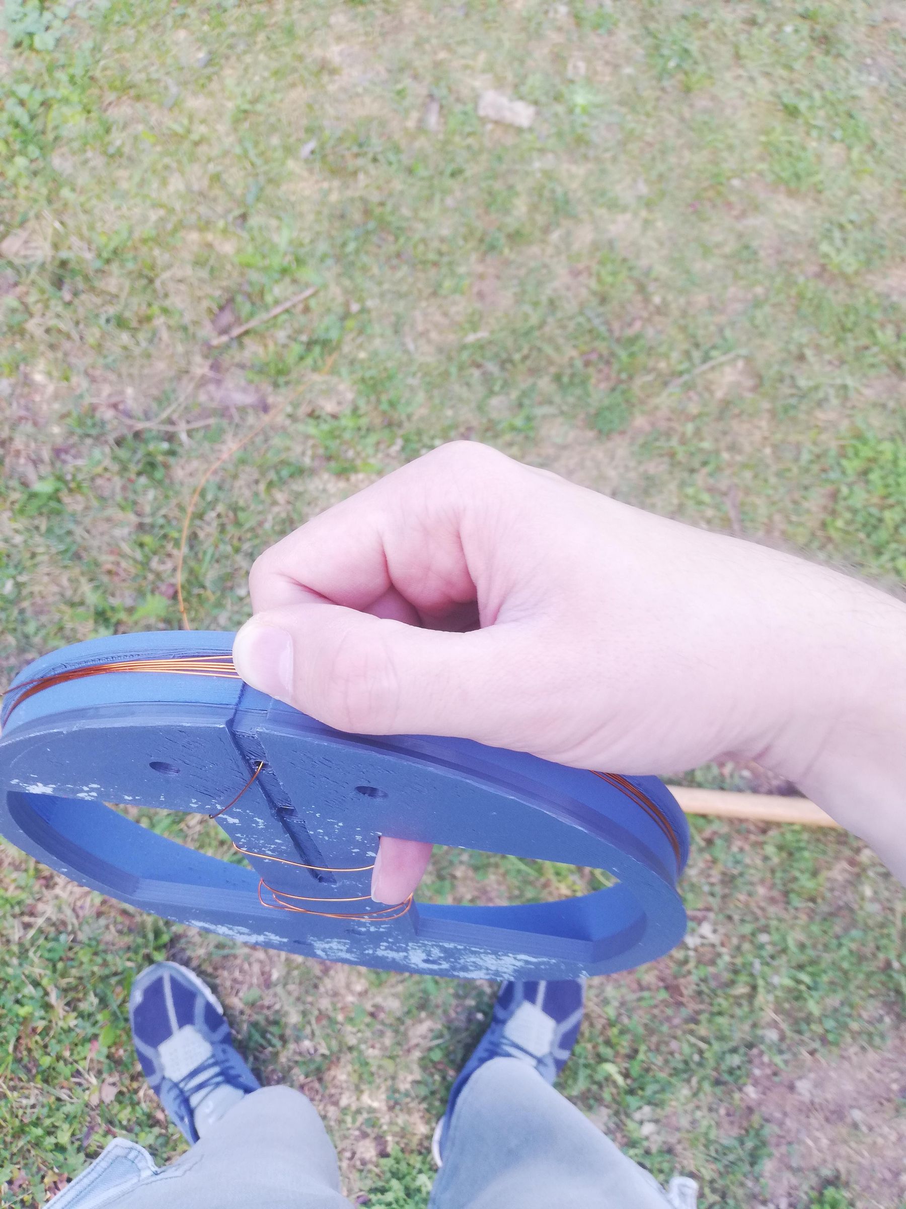 DIY Pirate Metal Detector | Almost Fully 3d Printable : 13 Steps (with ...