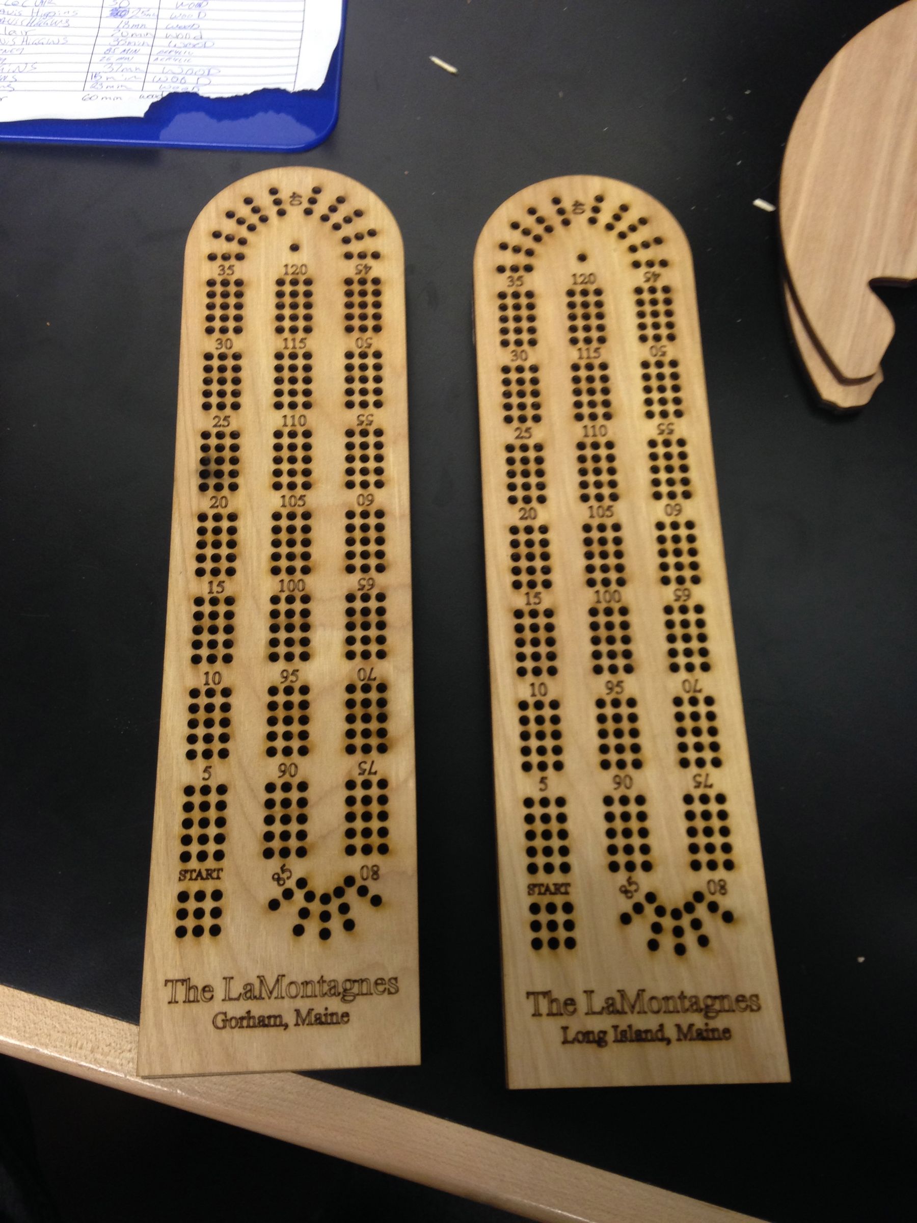 Creating Custom 3D Cribbage Boards With a Laser Cutter! : 5 Steps (with ...