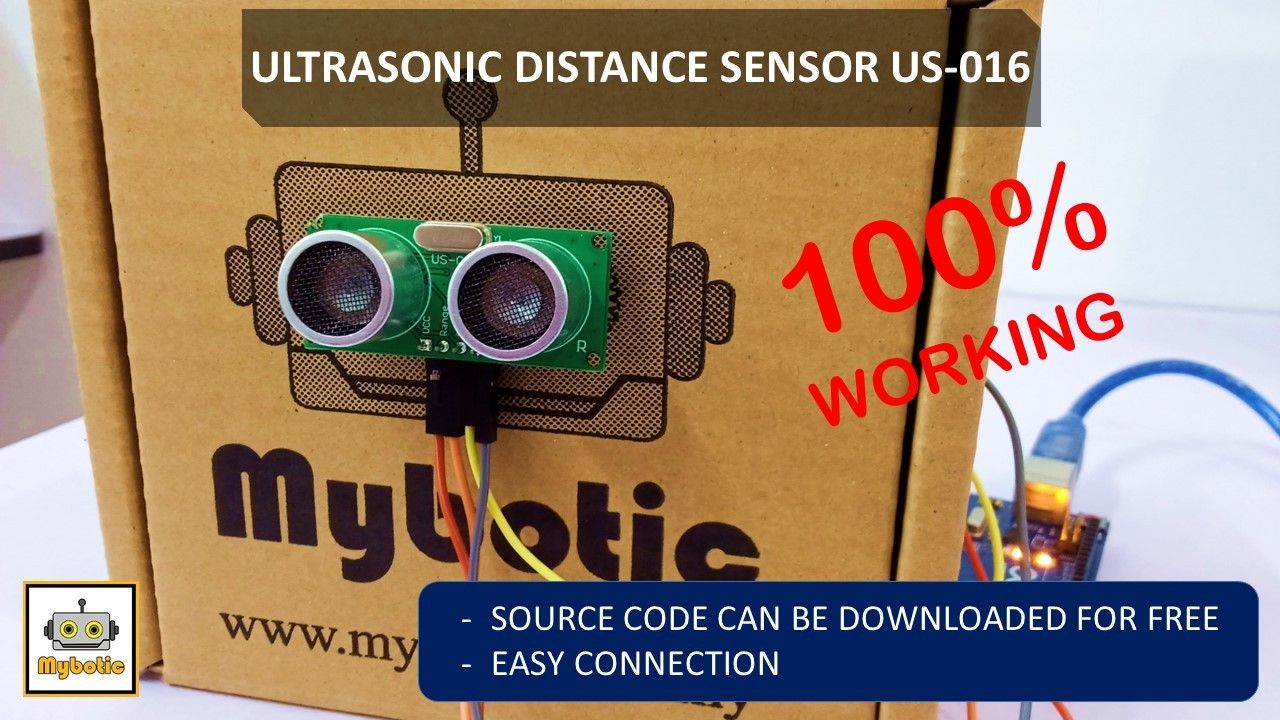 Tutorial: How to Use Analog Ultrasonic Distance Sensor US-016 With ...