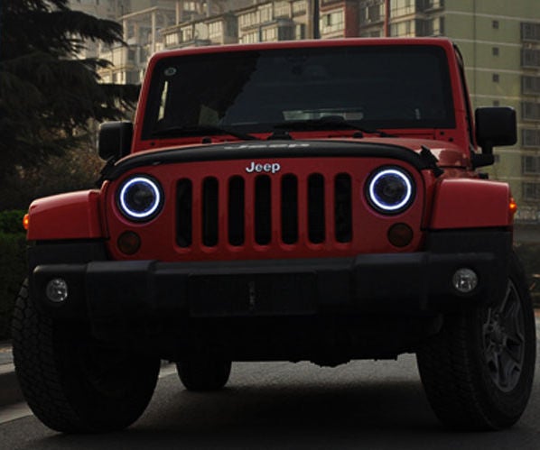 Install Jeep Wrangler LED Headlights : 10 Steps - Instructables