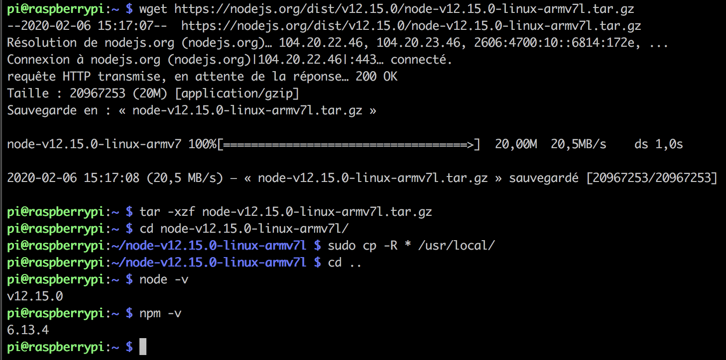 Install Node.js and Npm on Raspberry Pi : 5 Steps - Instructables