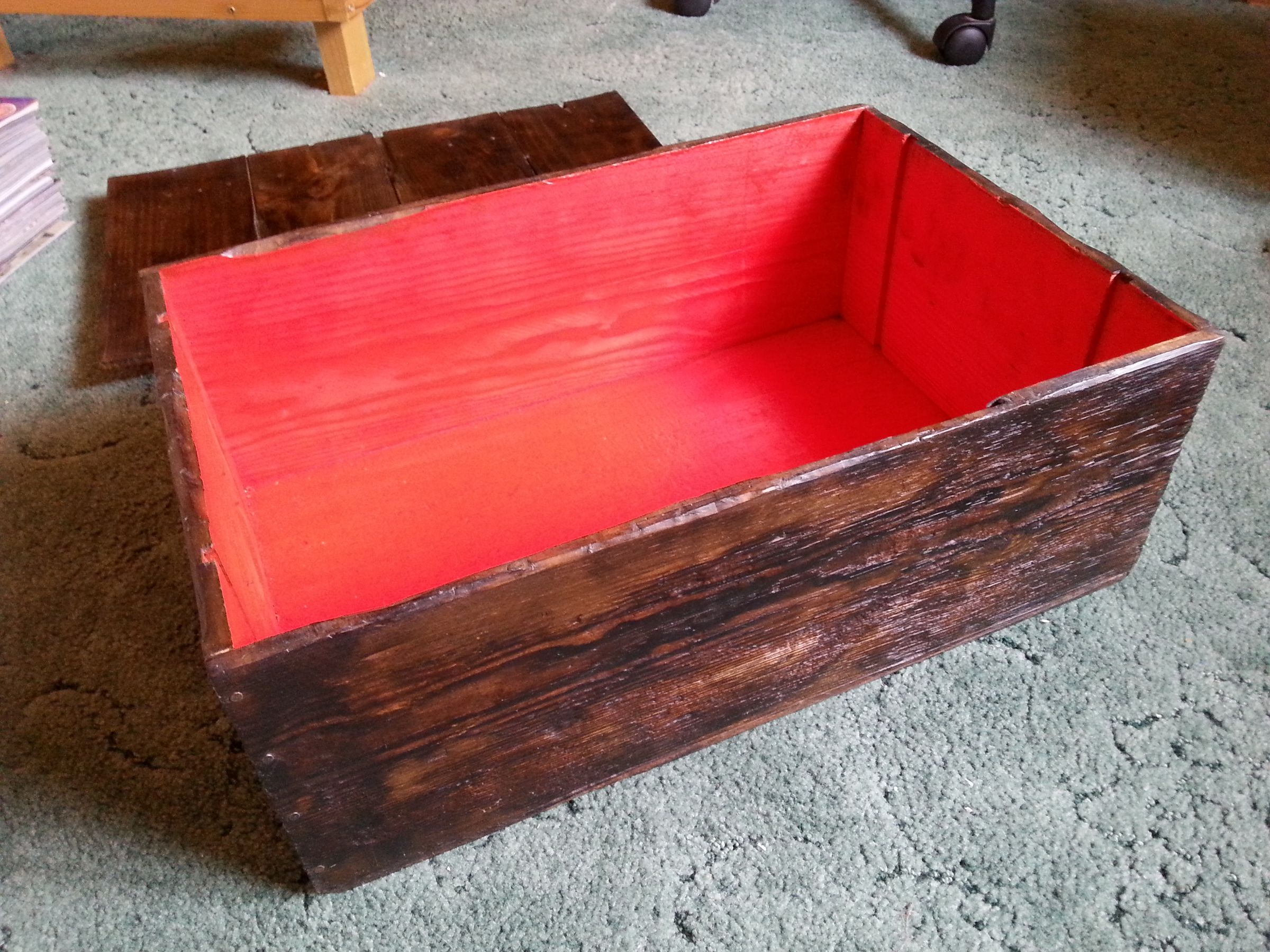 Wine Box Into Rustic Wood Box : 7 Steps (with Pictures) - Instructables