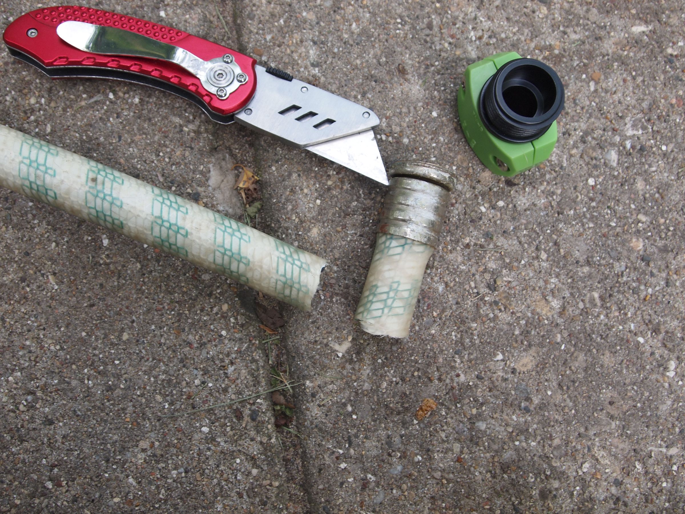 Quick & Easy Hose Repair for a Dollar : 3 Steps (with Pictures ...
