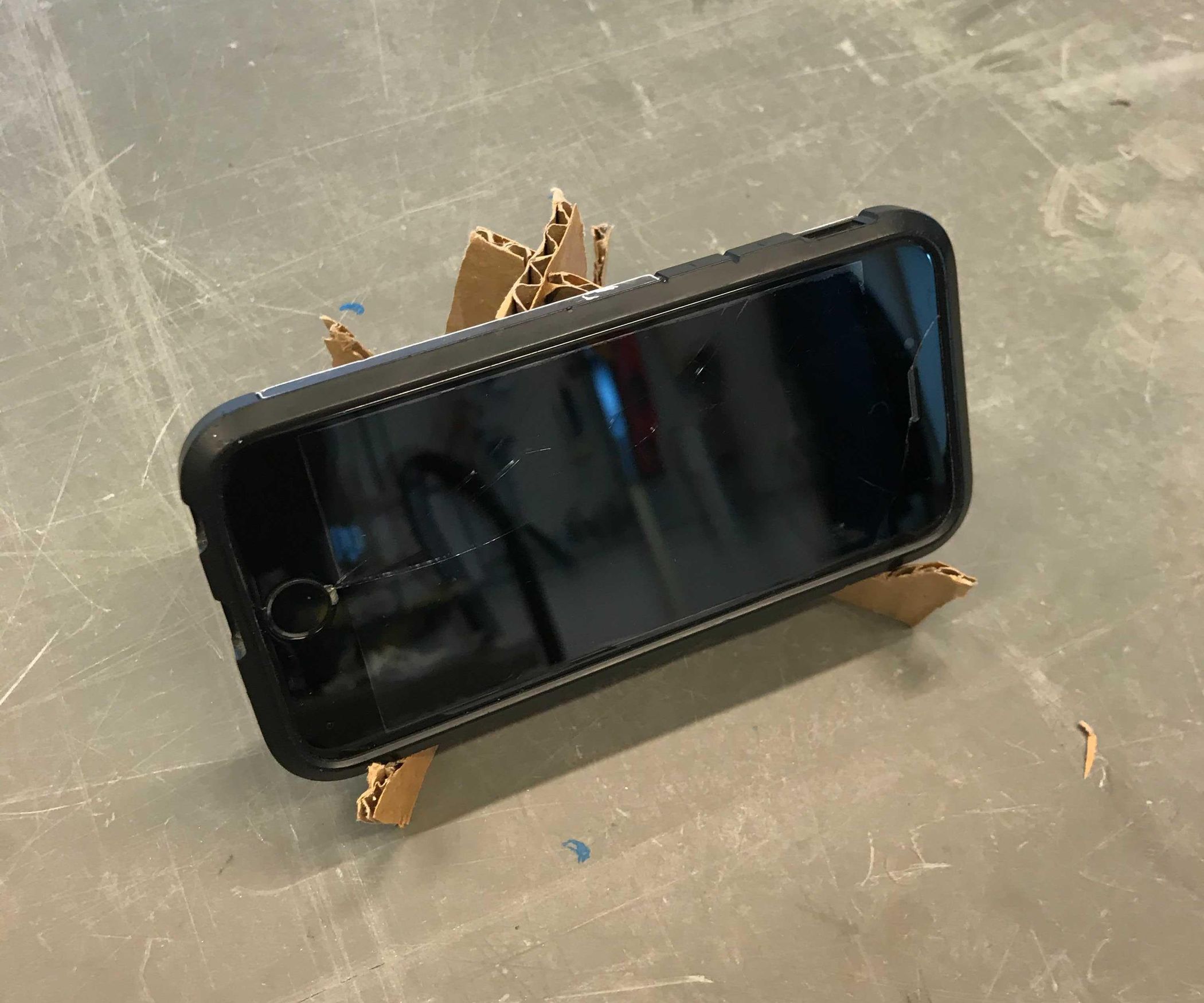 Cardboard Smartphone Desk Stand : 3 Steps (with Pictures) - Instructables