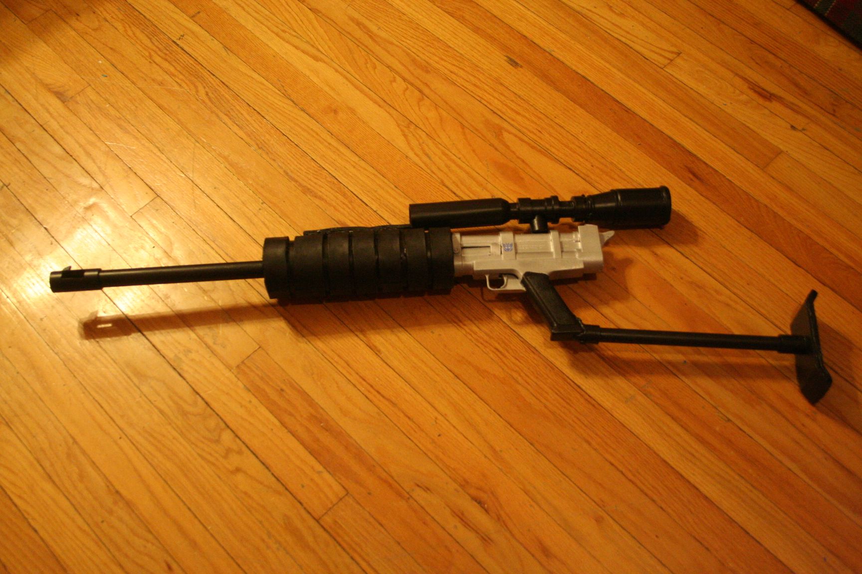 How to Make a Transformers: Megatron Prop (Gun Mode) : 6 Steps ...
