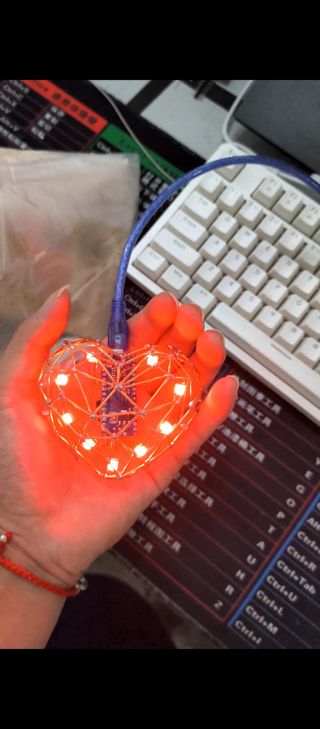 Beating LED Heart : 10 Steps (with Pictures) - Instructables