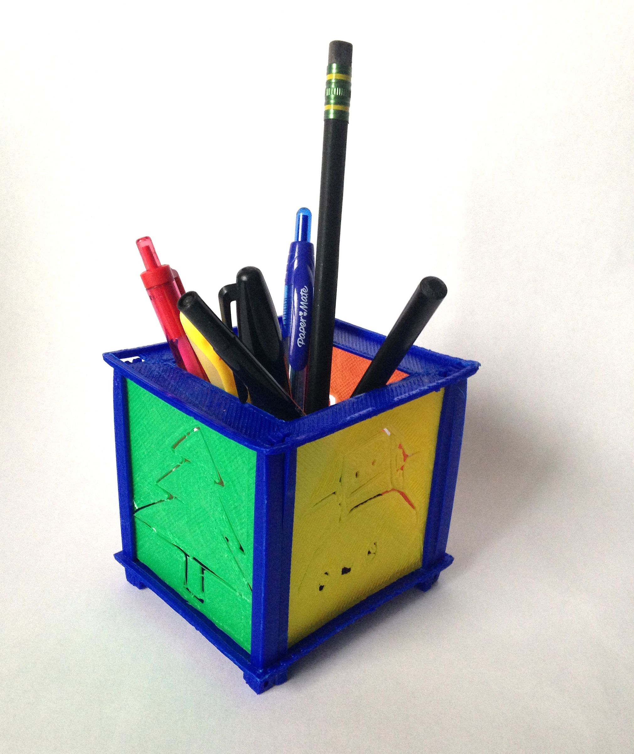 Autodesk 123D Design- Create a Customizable Lamp/Pen Stand : 39 Steps ...