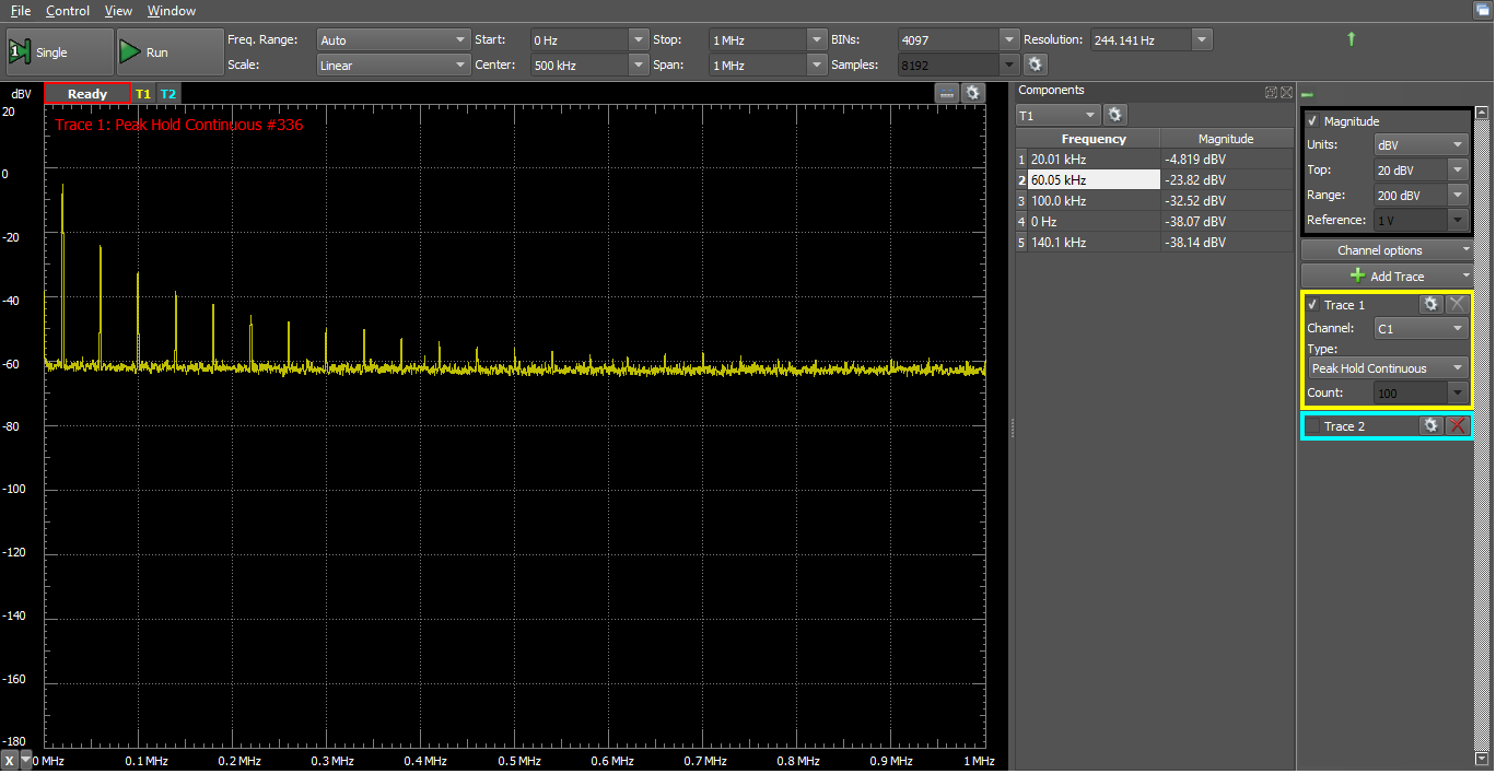 Using the Spectrum Analyzer With the Analog Discovery 2 : 4 Steps ...