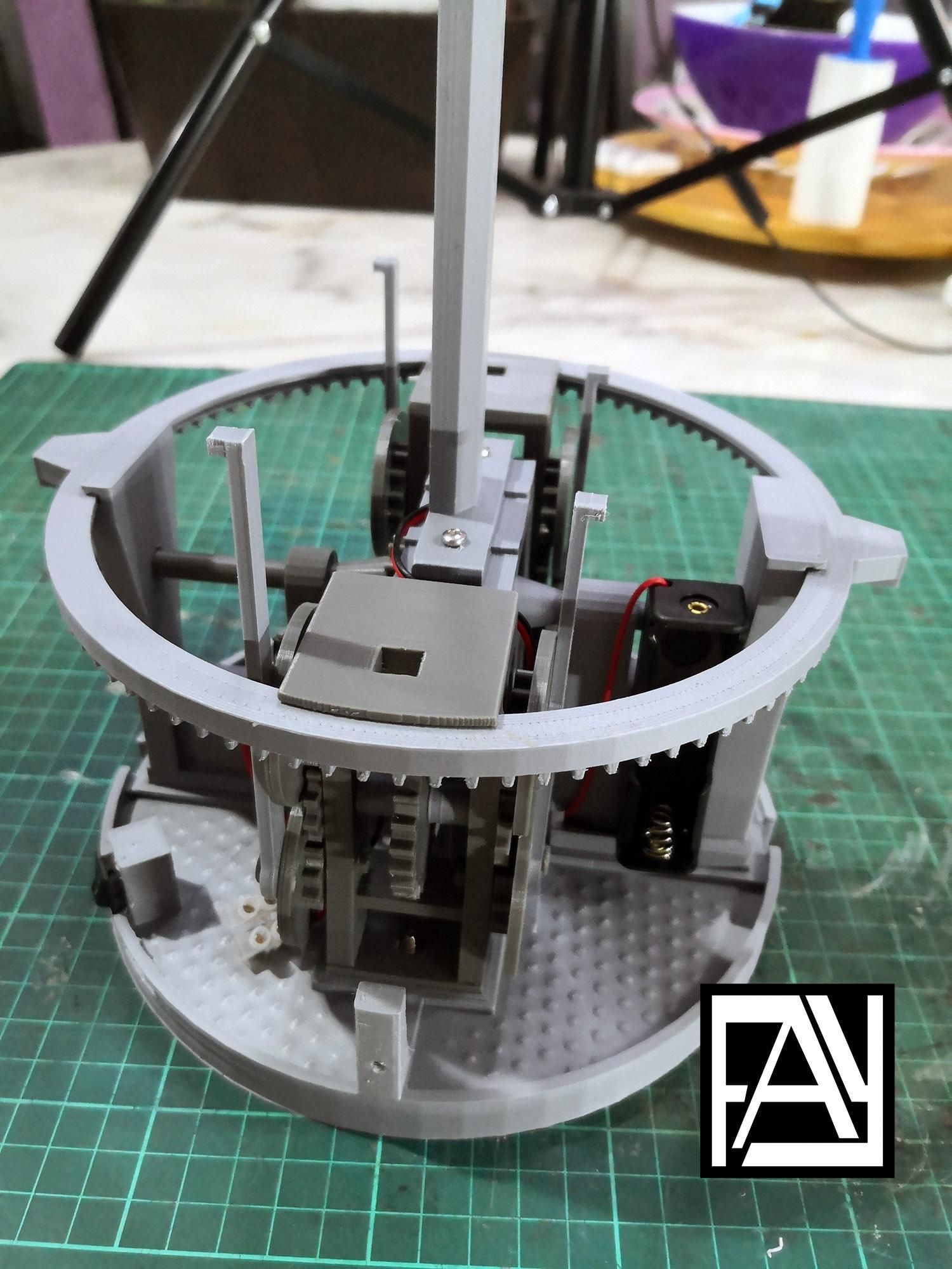 ATAT Motorized Automata : 12 Steps (with Pictures) - Instructables