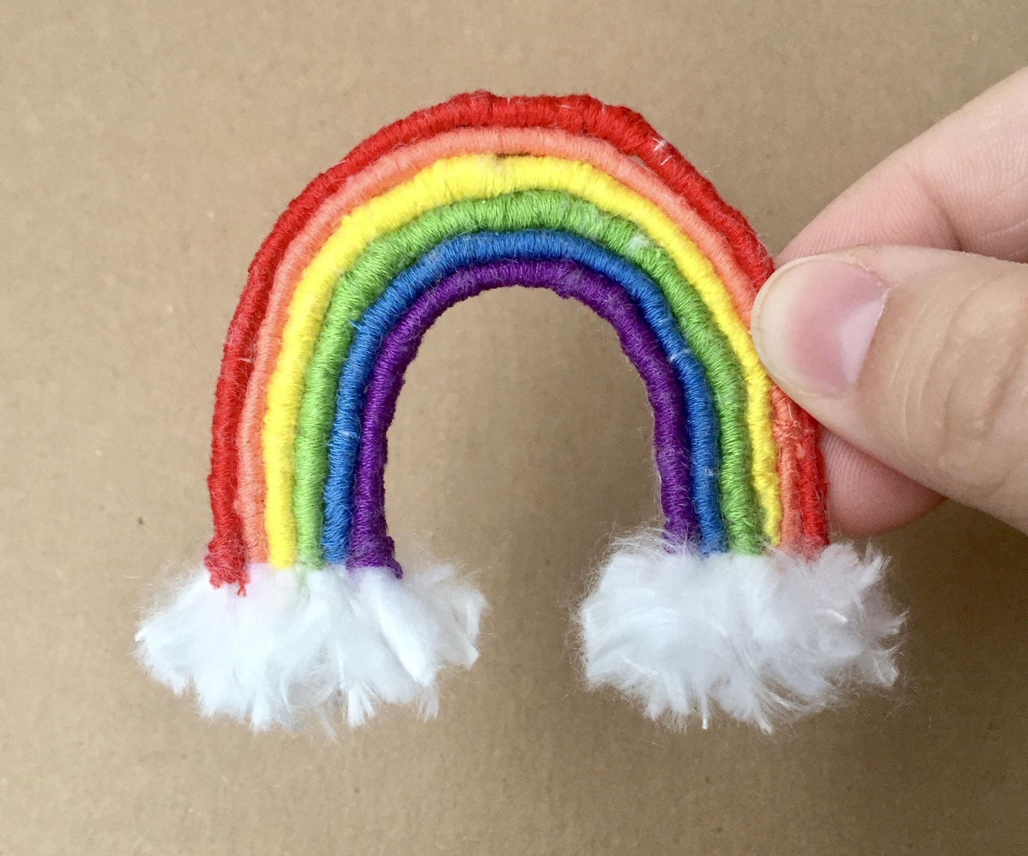 Mini Floss Wrapped Rainbow : 5 Steps (with Pictures) - Instructables