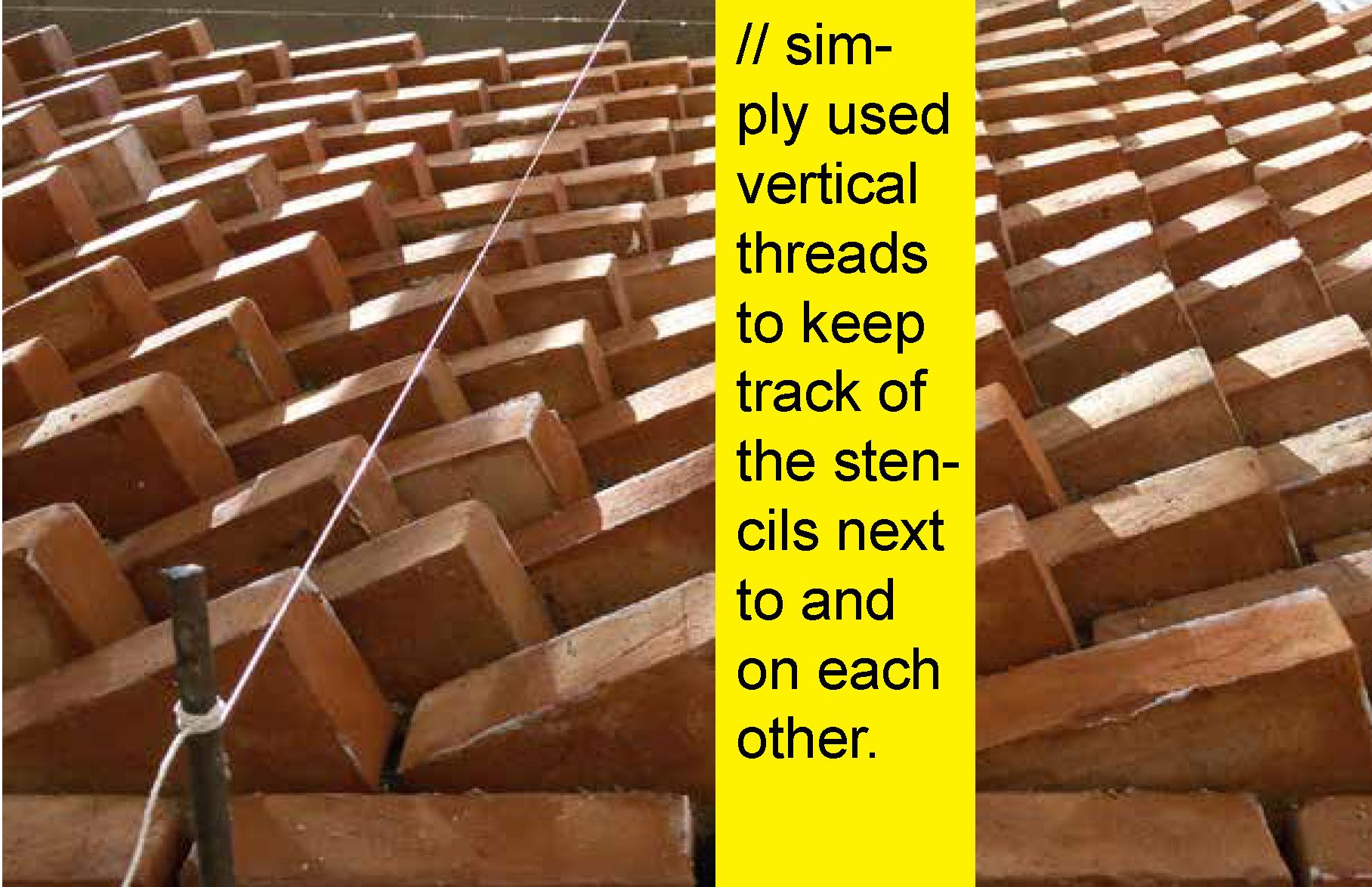 AN ON-SITE TECHNIQUE FOR PARAMETRIC BRICK WALLS WITH ROTATING BRICKS ...