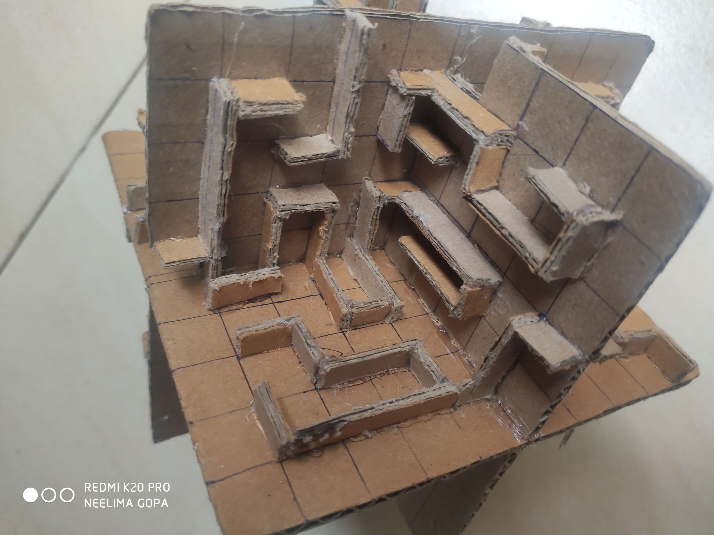 3D Cardboard Labyrinth Maze : 19 Steps (with Pictures) - Instructables