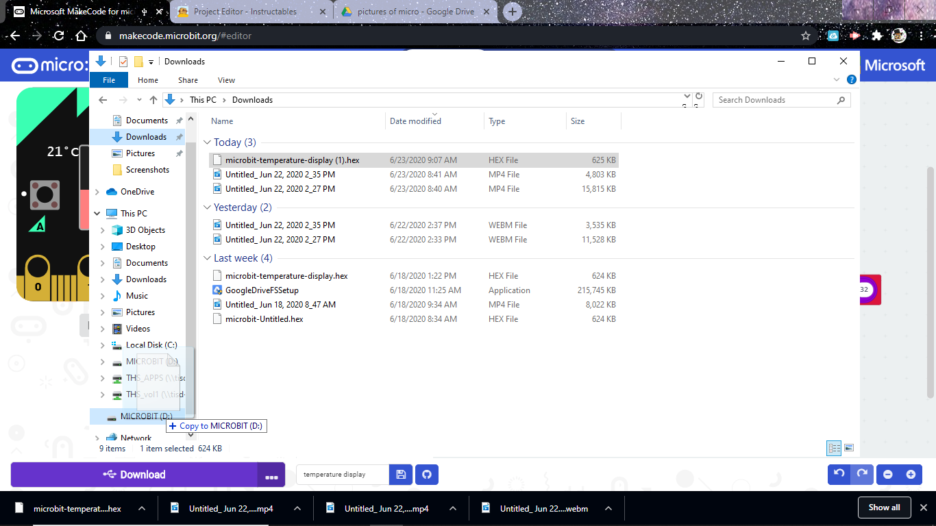 Thermometer - Micro:Bit : 11 Steps - Instructables